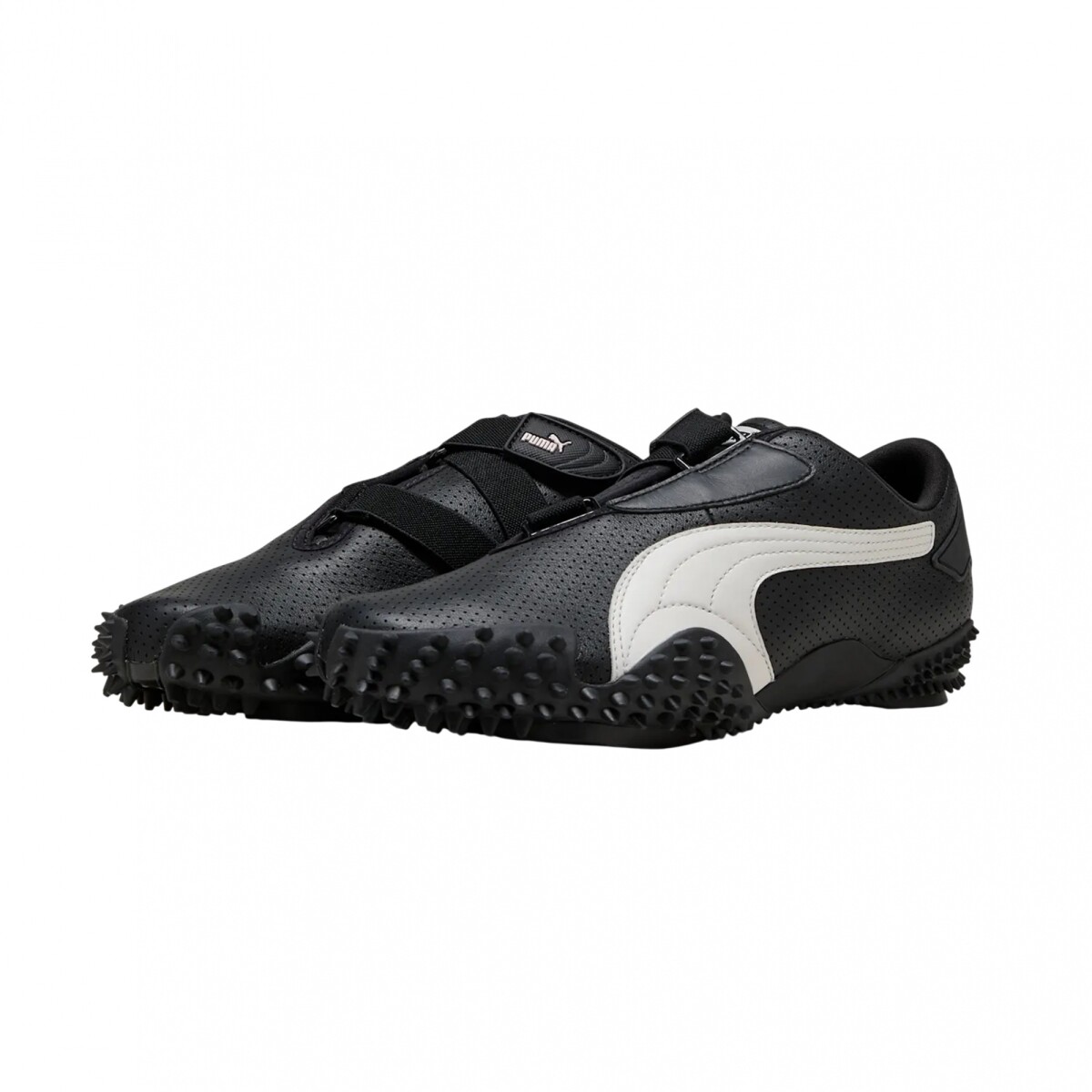 PUMA MOSTRO PERFORATED - Black & White — Zooko