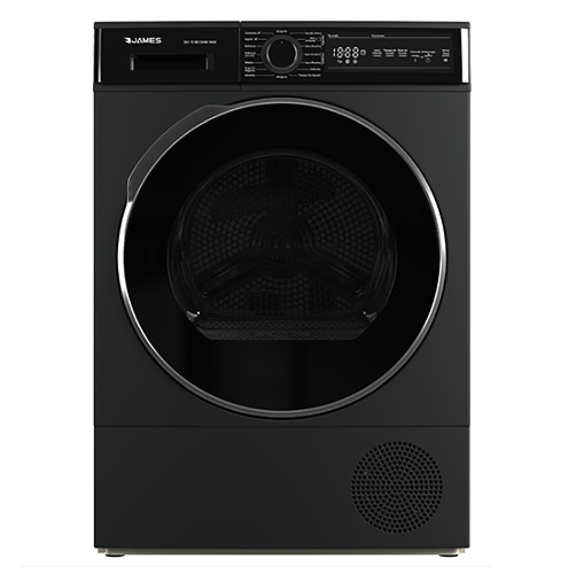 SECARROPA JAMES SEV 10 BC DARK Inox.- Condensacion 10,5Kg - Sin color ...
