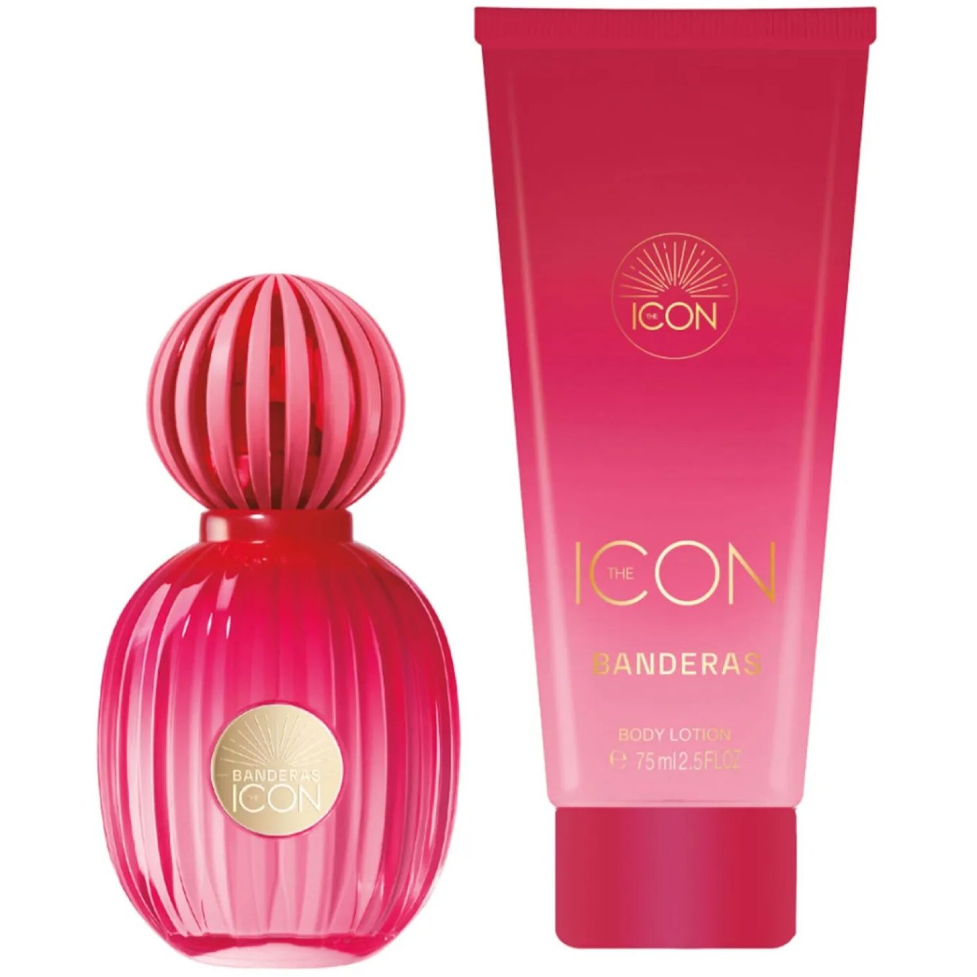 Set Perfume Antonio Banderas Icon EDP 50ml + Body Lotion 75ml ...
