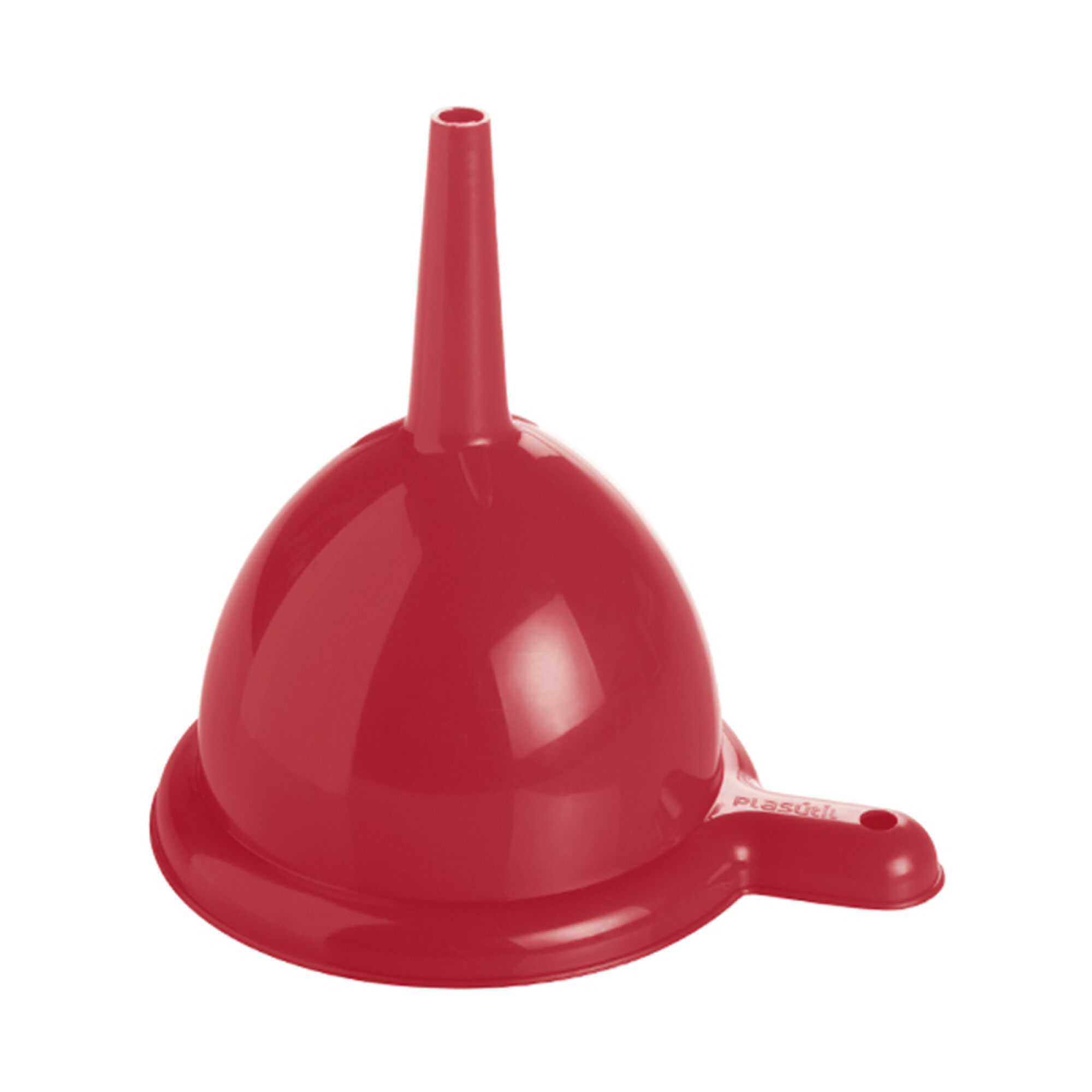 Embudo Plástico Chico Blanco 13 x 11 cm - ROJO — Cartoons