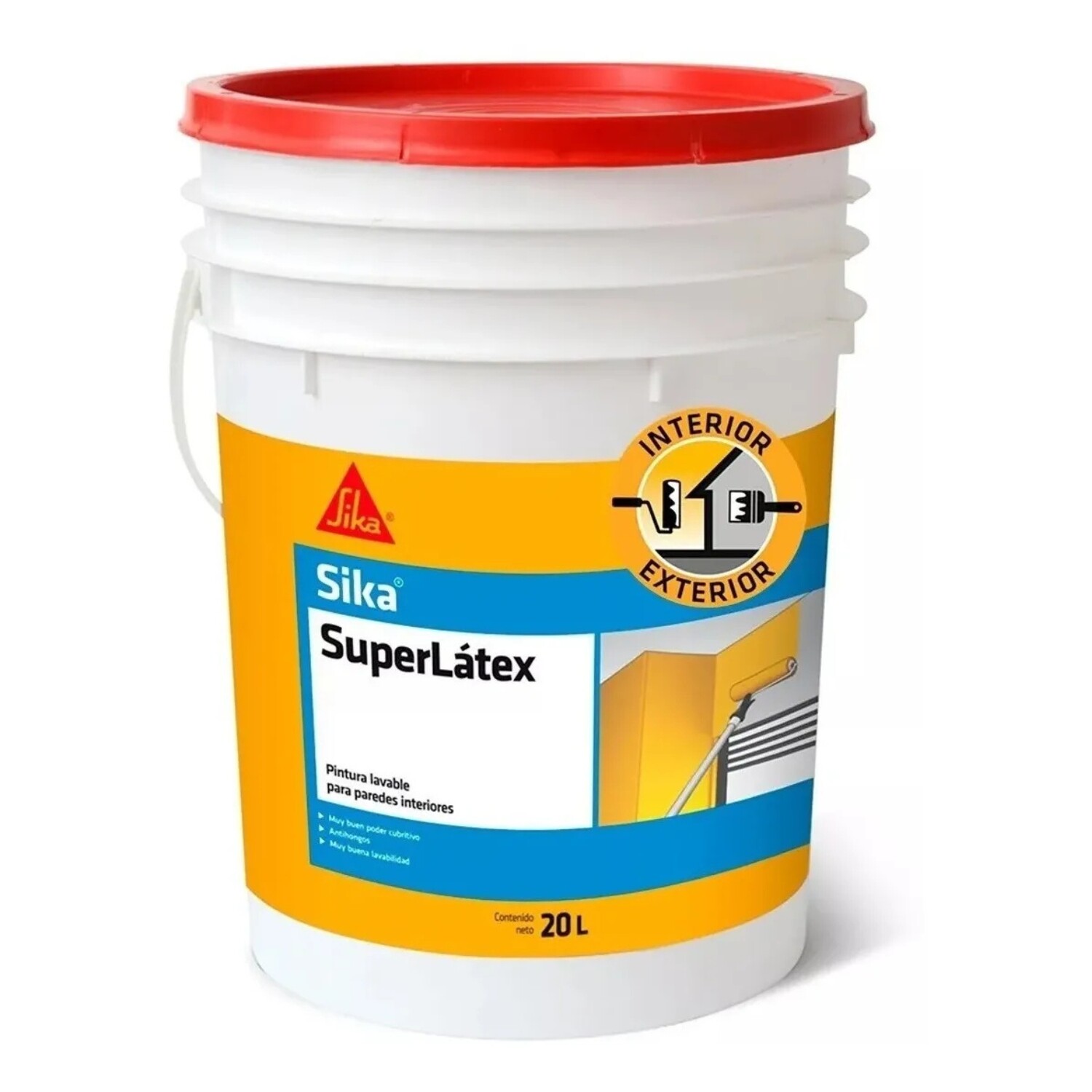 Pintura Latex Interior Ext Superlatex 20+20lt Blanca — Electroventas