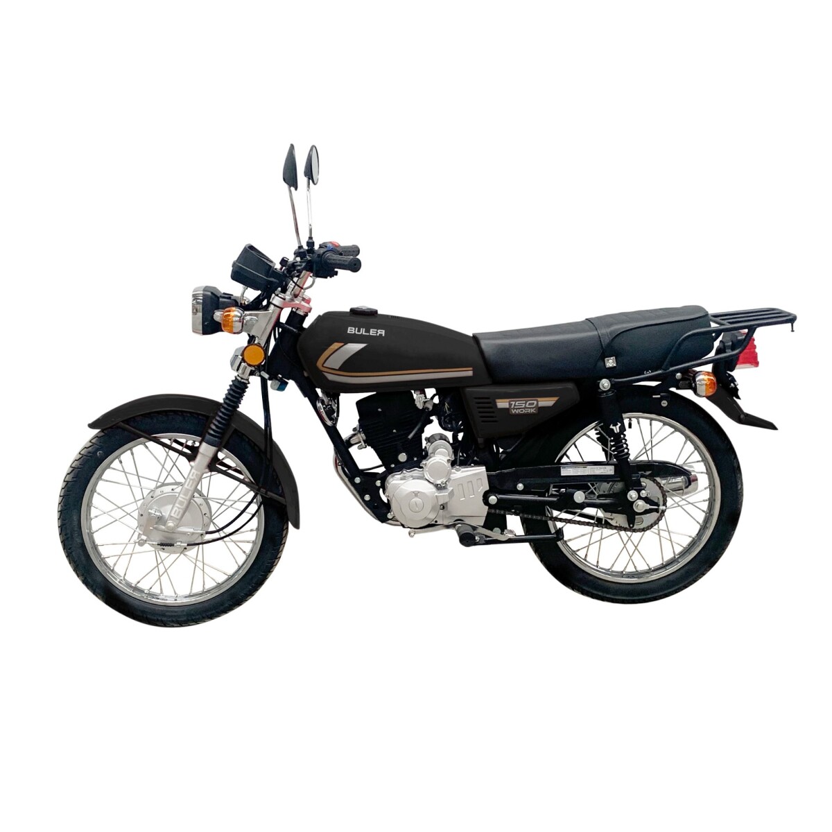Motocicleta Buler Work 150cc - Rayos - Negro — Bristol
