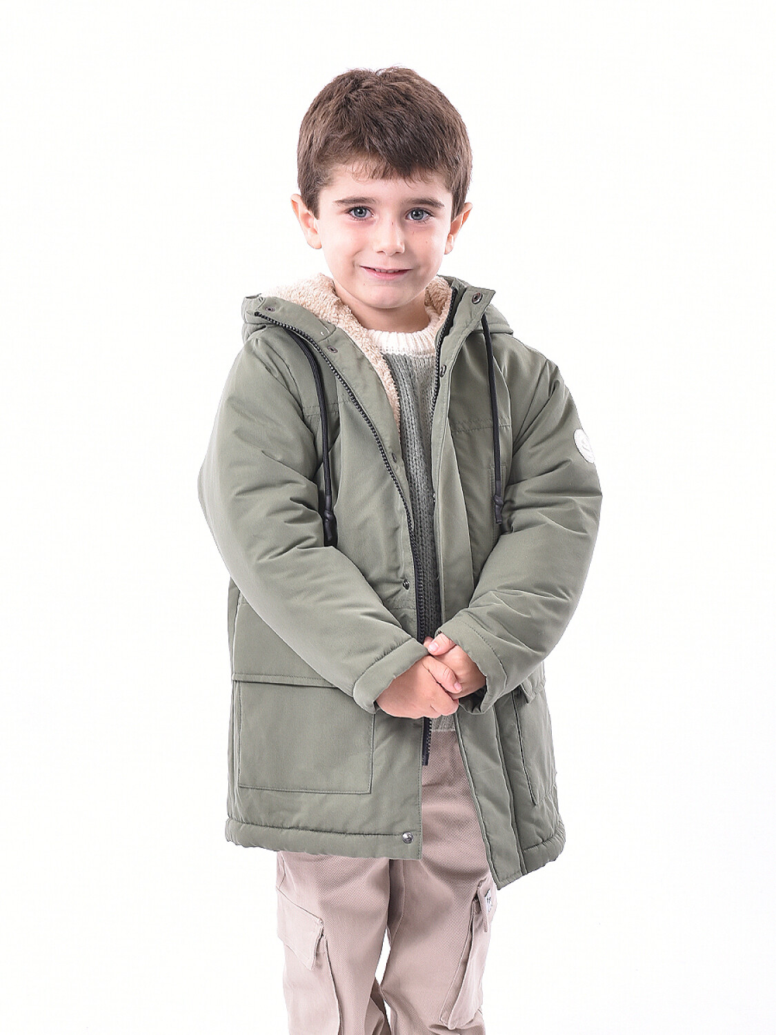 CAMPERA OIER - VERDE — Guapa