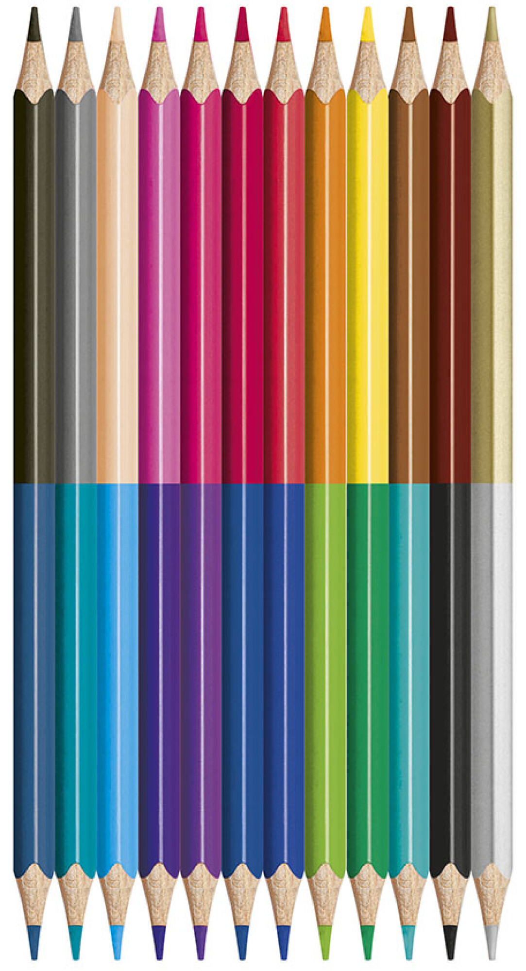 Lápices De Colores X12 Peps +3 Piel Duo Maped — Almenara Mall