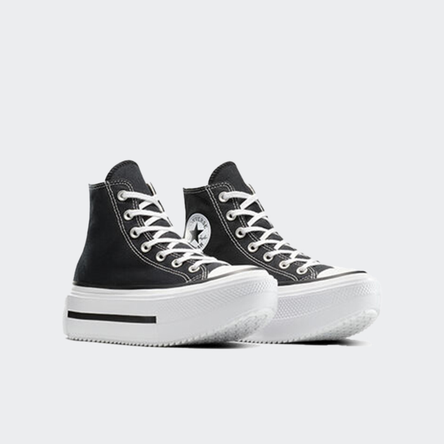 Championes Converse All Star Lift Double Stack - Negro — Inbox