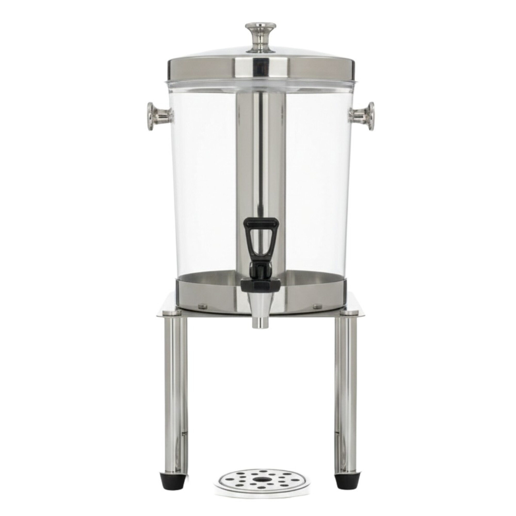 DISPENSADOR INOX/VIDRIO — Feria Asuncion