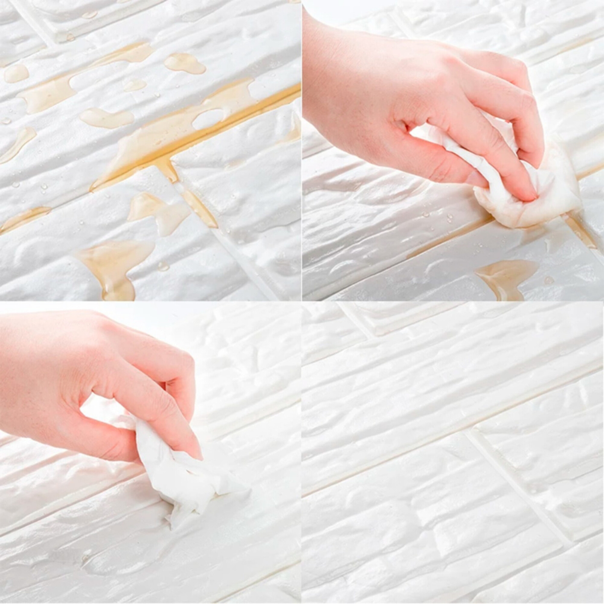 Placas Autoadhesivas Revestimiento Pared Simil Madera X100 Unidades ...