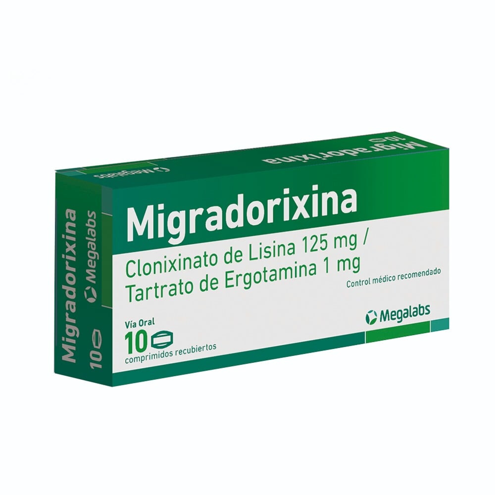 Migra Dorixina x 10 comprimidos — Matías González