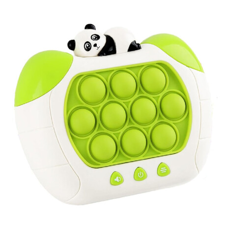 Pop It Panda Electrónico Consola Sensorial con Luz y Música - Verde — HTS