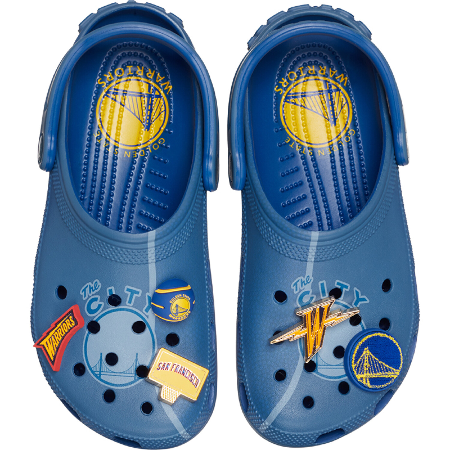 Crocs Classic Clog NBA Warriors - Azul — Crocs