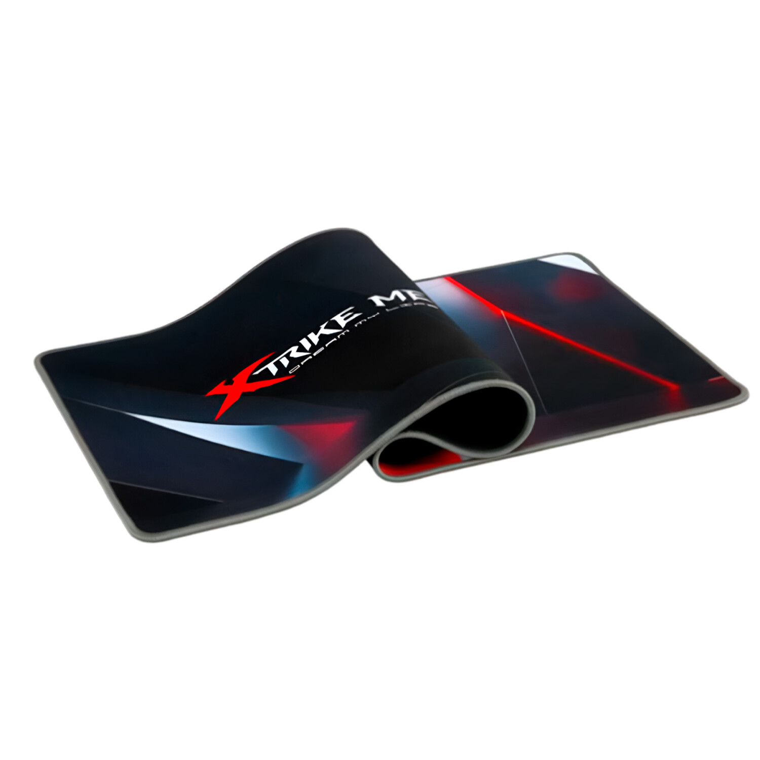 Mouse Pad Gamer Antideslisante Grande XL 75 X 28 Xtrike Me - Color Negro Rojo — Atrix