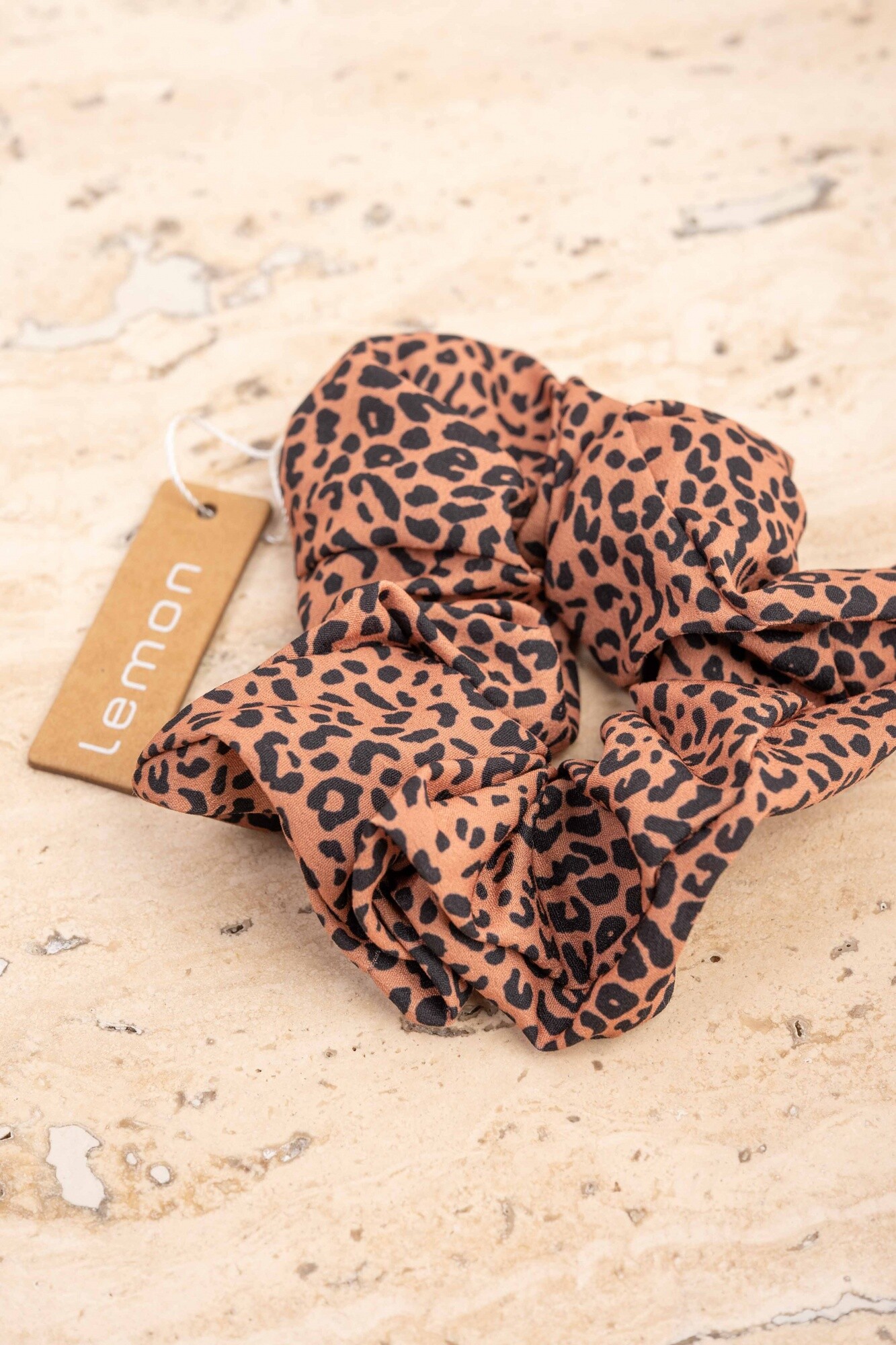 Scrunchie Animal Print - Animal Print — Lemon