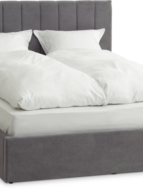 Estructura cama HASLEV 160x200 gris osc — JYSK
