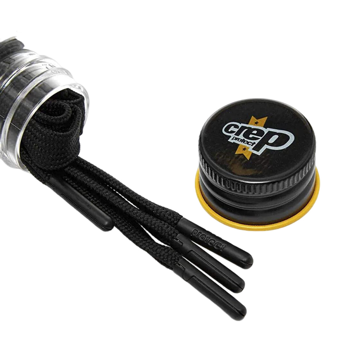 CREP PROTECT LACES FLAT - Black — Zooko