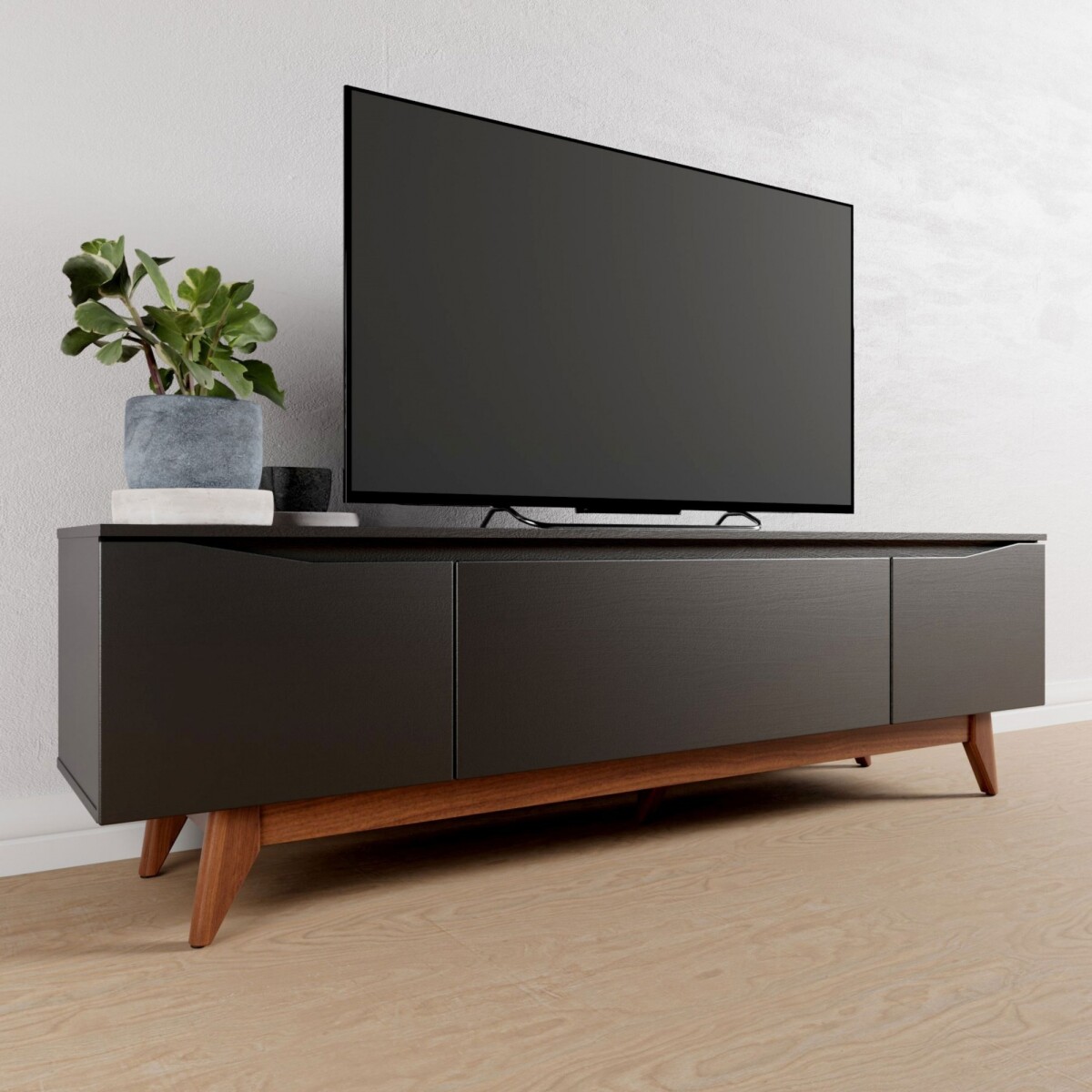 Rack para TV Flynt - Linea Mónaco — Rustico Hogar