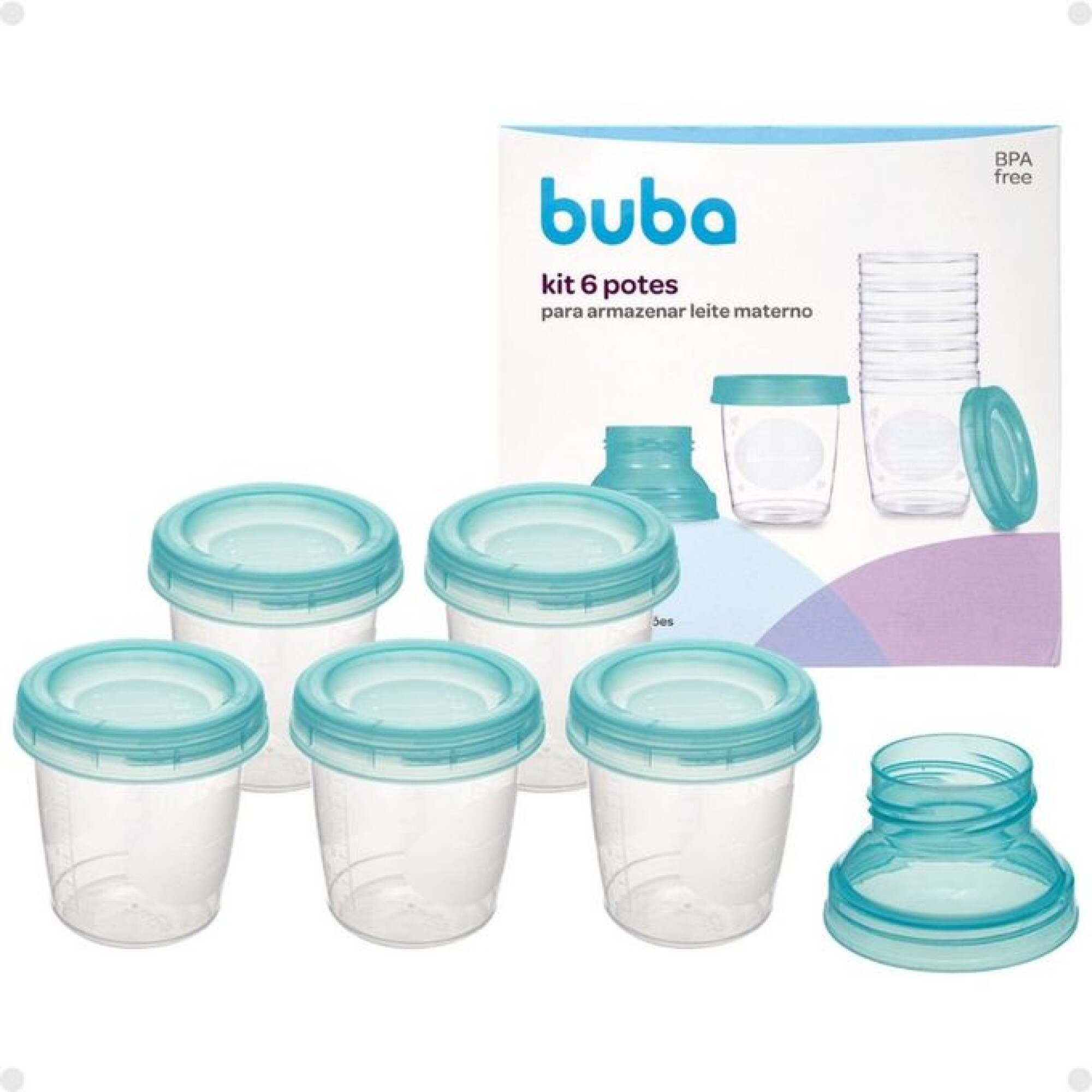 Recipientes para almacenar leche BUBA — MVD Kids