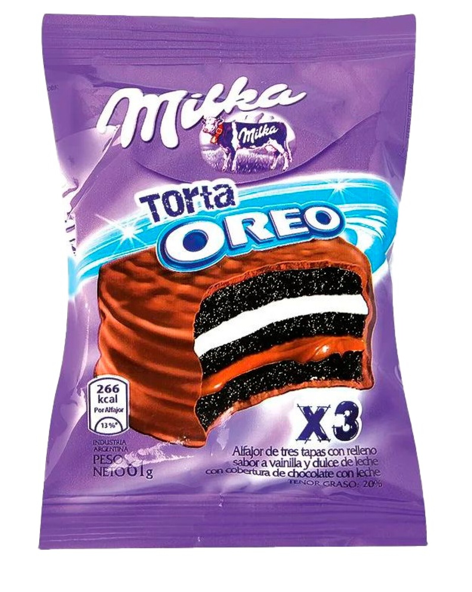 Alfajor MILKA OREO PEPITOS display x12u - Triple Oreo — Suchina