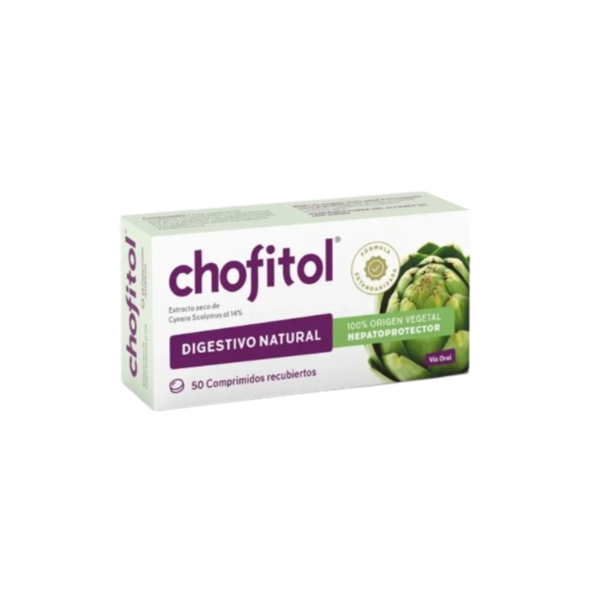 Chofitol digestivo natural - x50 Comprimidos — Farmacia Don Bosco