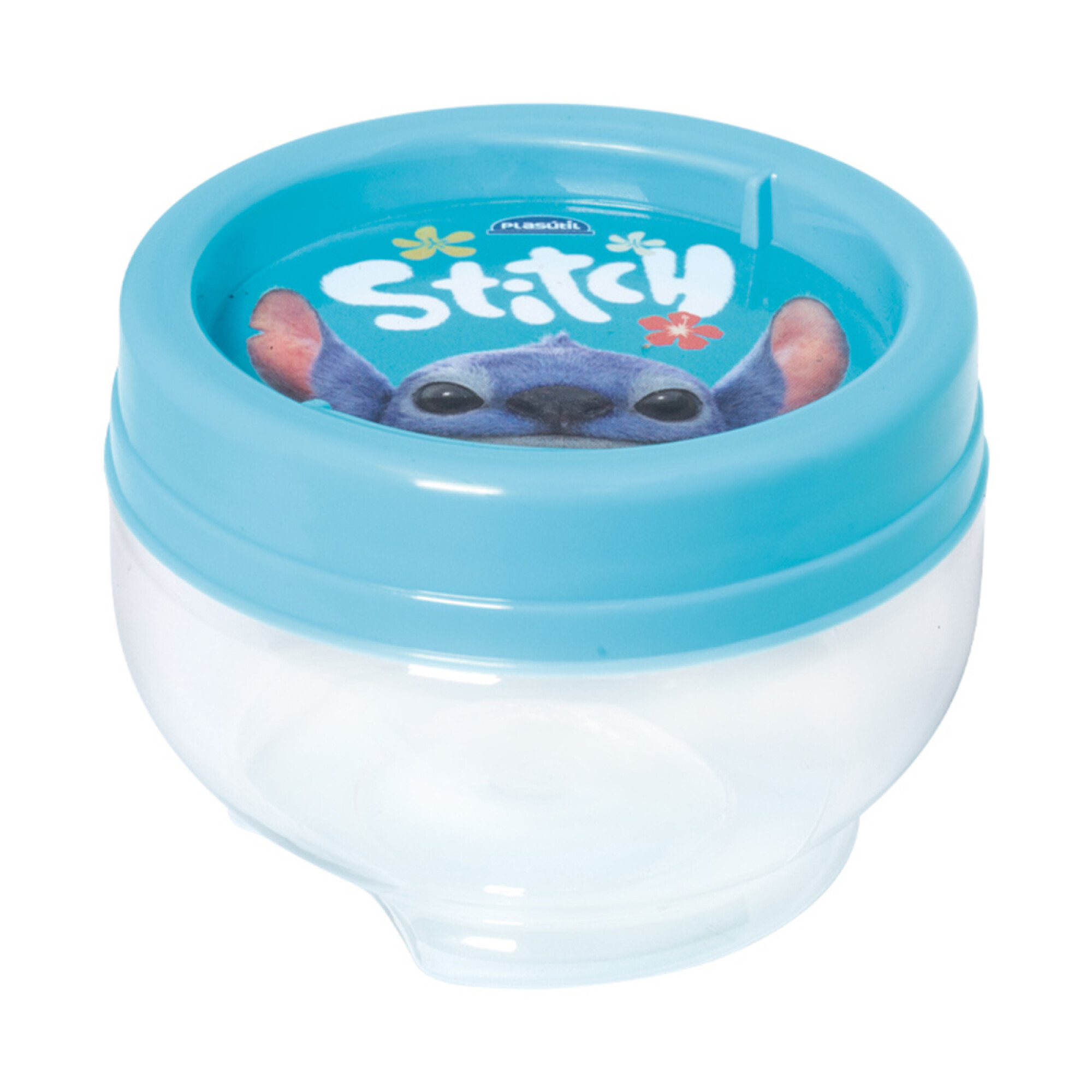 Pote Apilable con Traba Stitch 155 ml — Cartoons