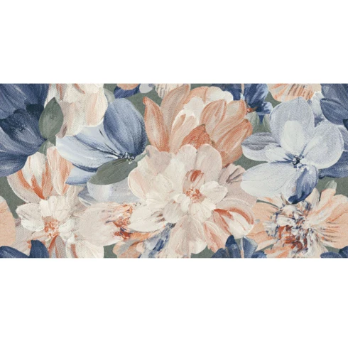 Ceramica Flores Decorado Mate 60X120Cm Pared — Acher Cerámicas