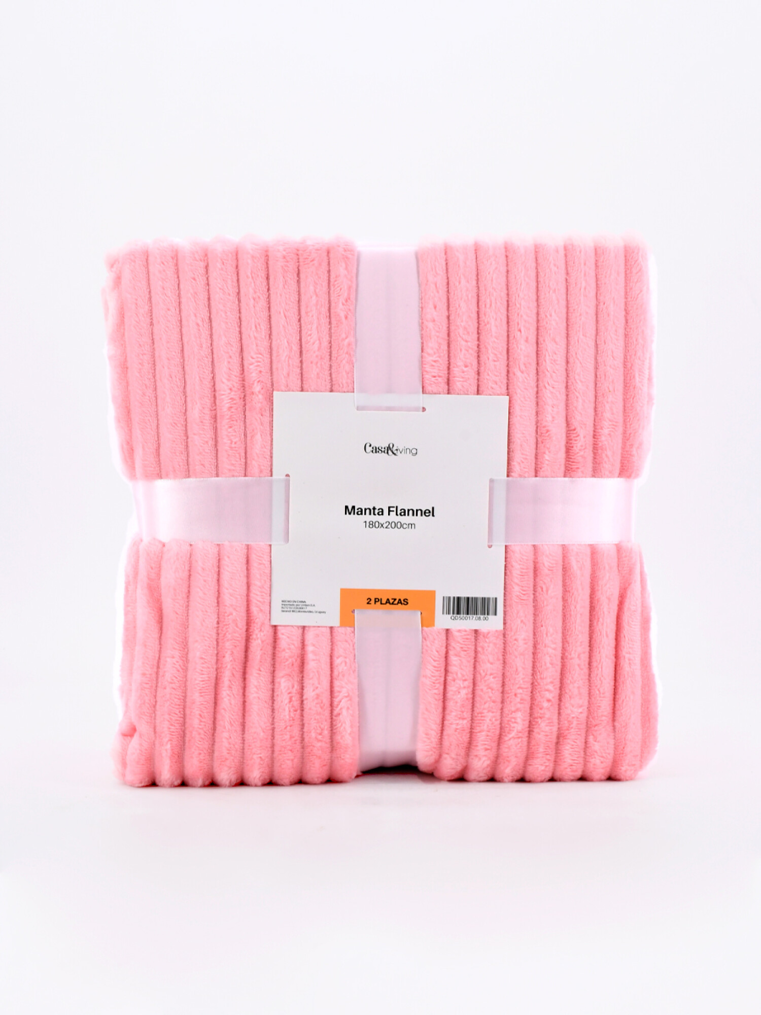 FLANNEL CANALE 2 PLAZA - ROSADO — Guapa - Paprika