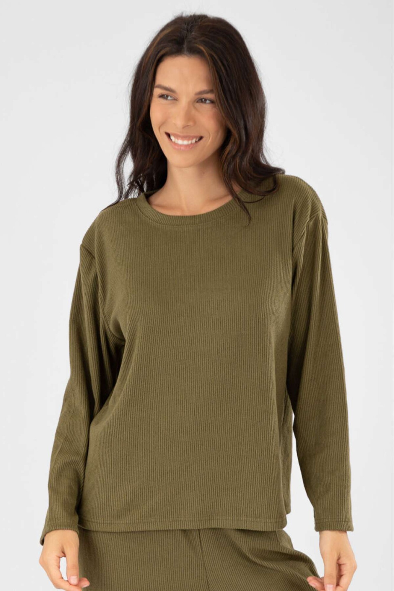 Buzo cosy - Verde lago — Tienda Soy Santander