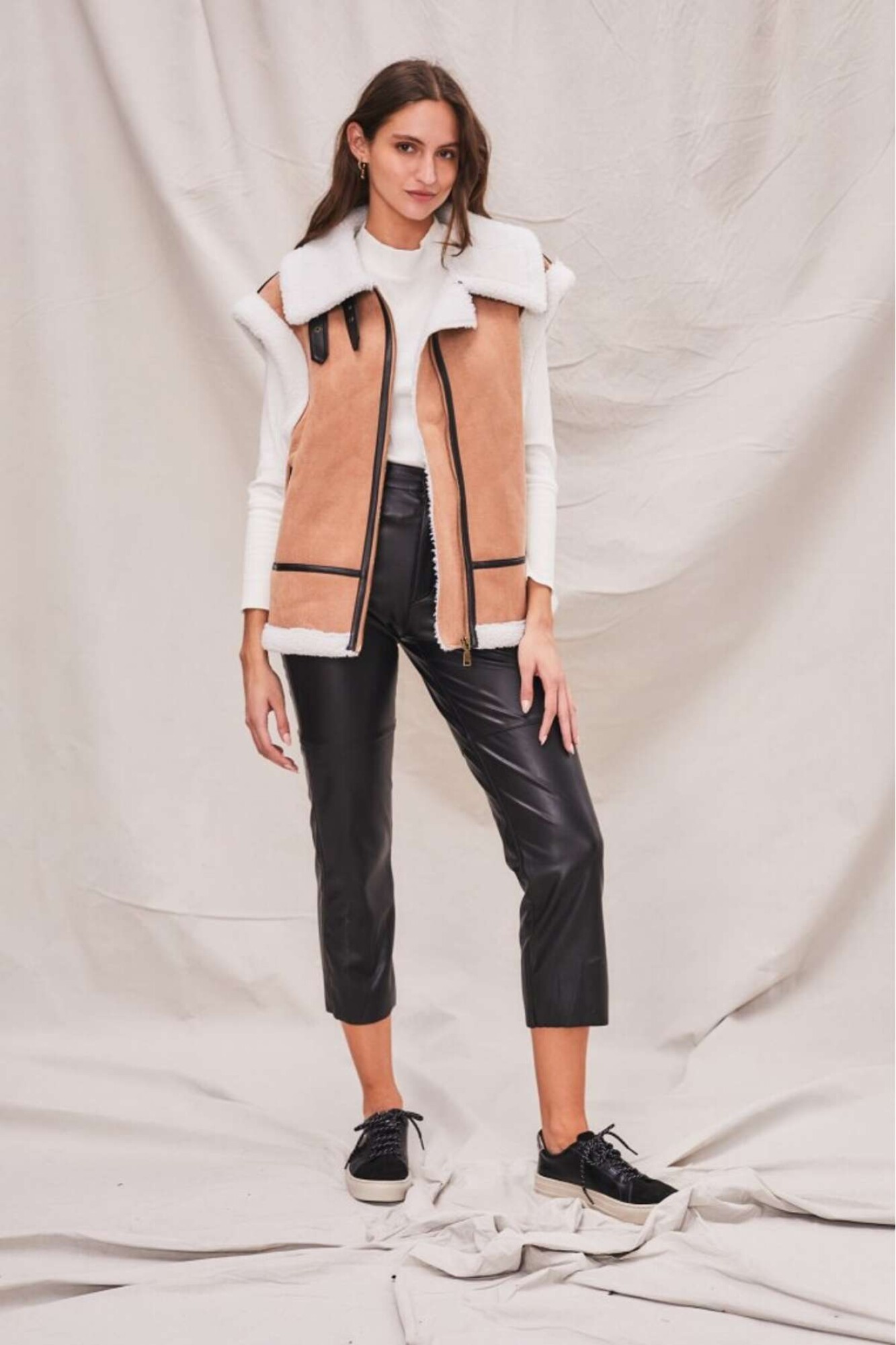 Chaleco - Camel — Tienda Soy Santander