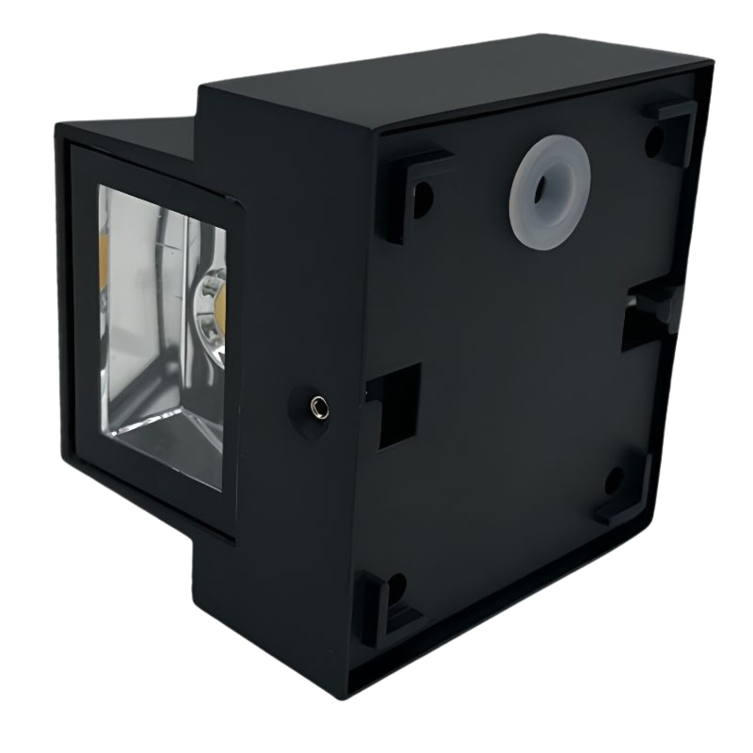 Artefacto De Exterior Vadena Para Pared Unidireccional LED 3W Negro ...