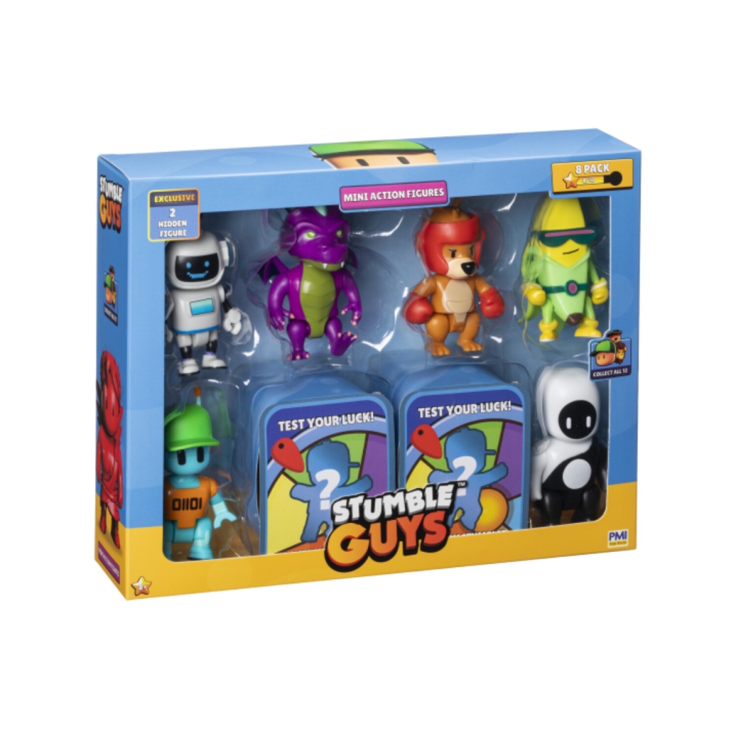 Pack X8 Figuras Stumble Guys 2 Sorpresa - PACK-2 — Universo Binario