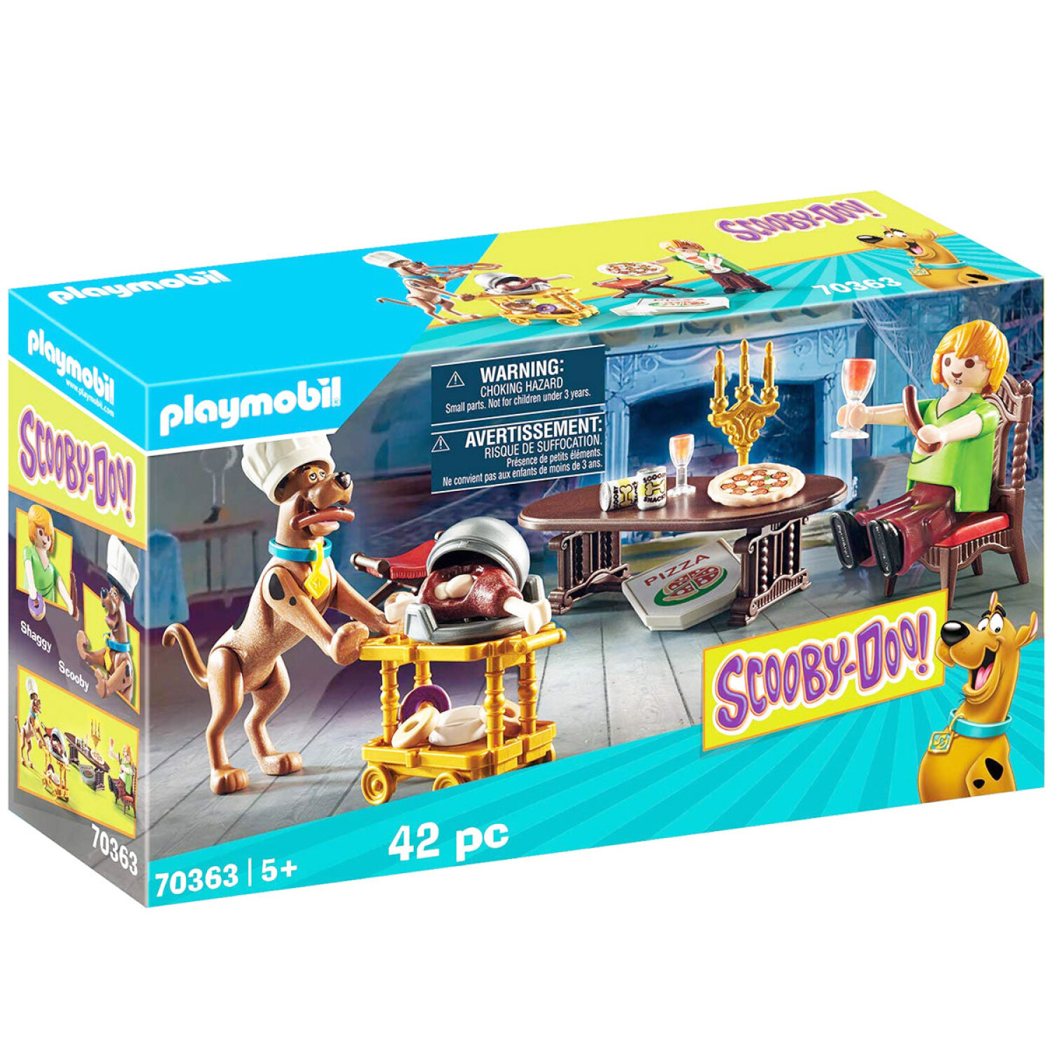 Playmobil Maletin Tematico Cena Scooby Doo & Shaggy — El Rey del ...