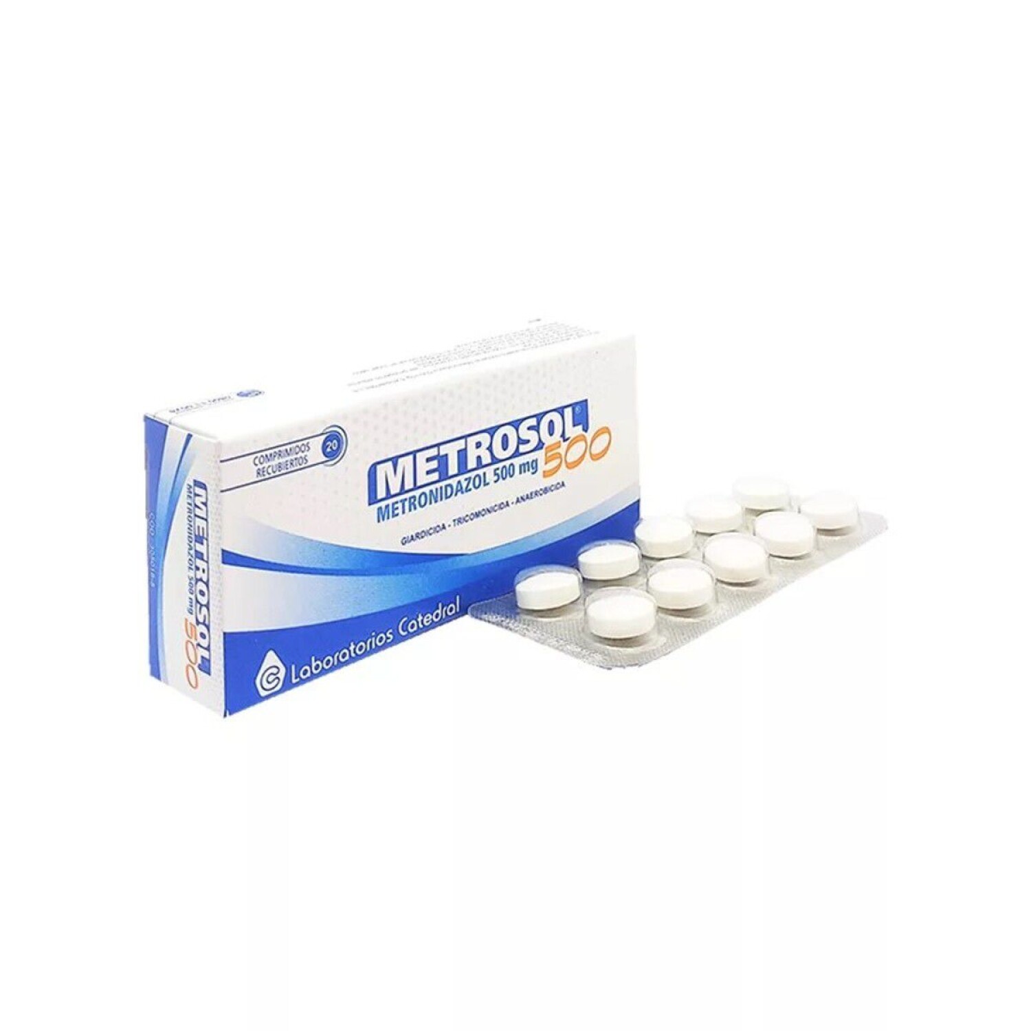 METROSOL 500 CJ X 20 COMPRIMIDOS — Farmacenter