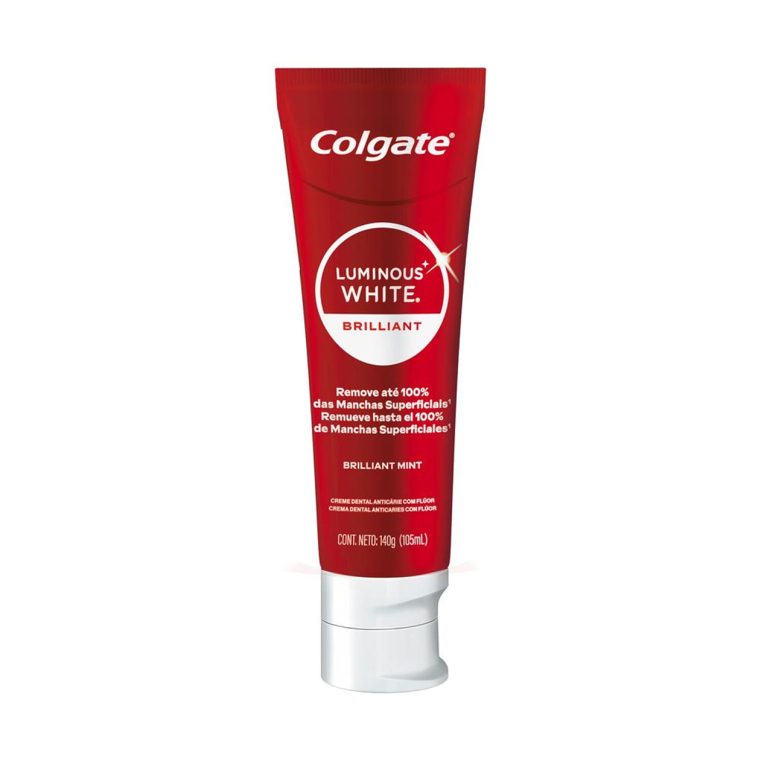 Pasta Dental Colgate Luminous White Brilliant 140 G — San Roque