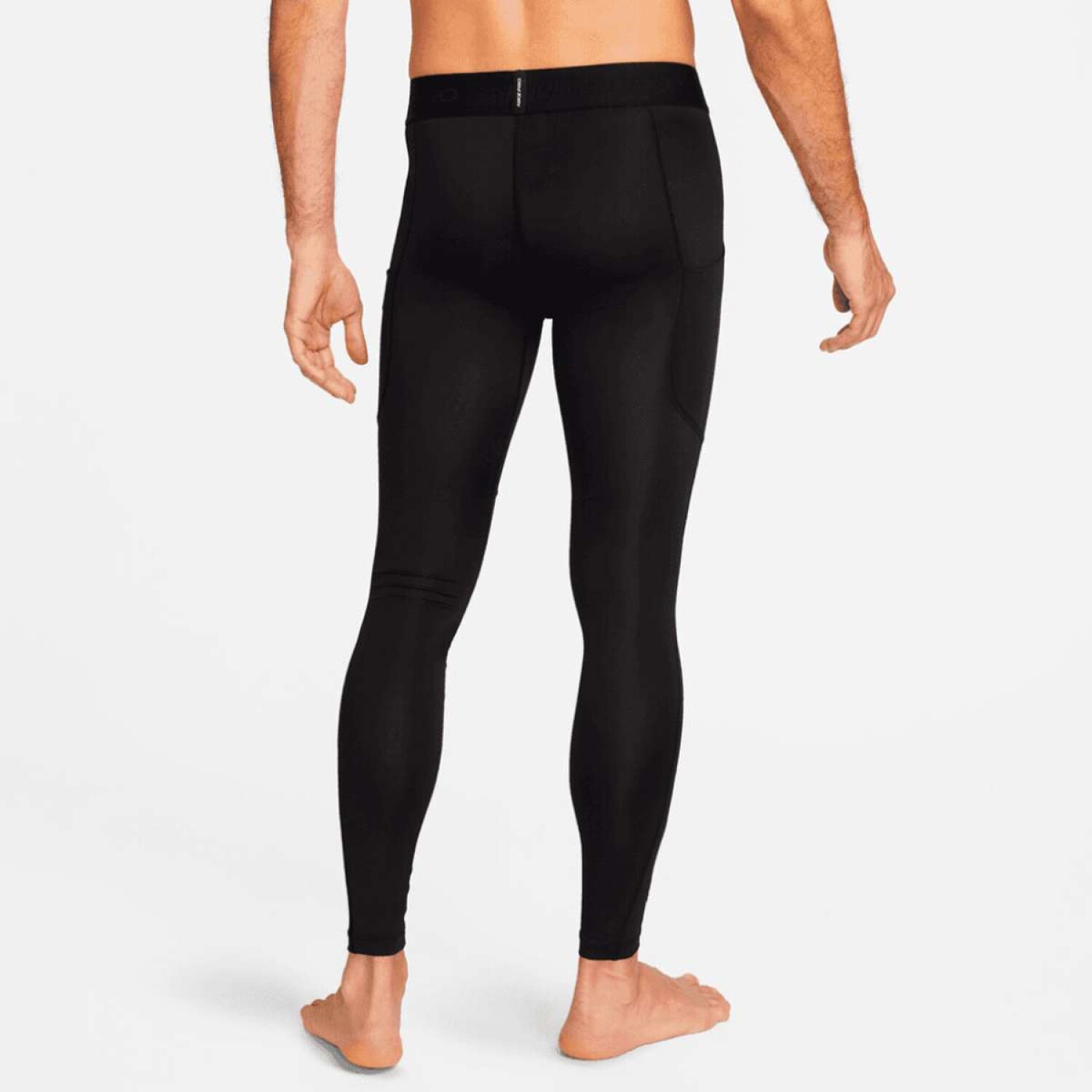 Pantalón Largo Np Dri Fit Tight de Hombre - Negro — Tienda Soy Santander