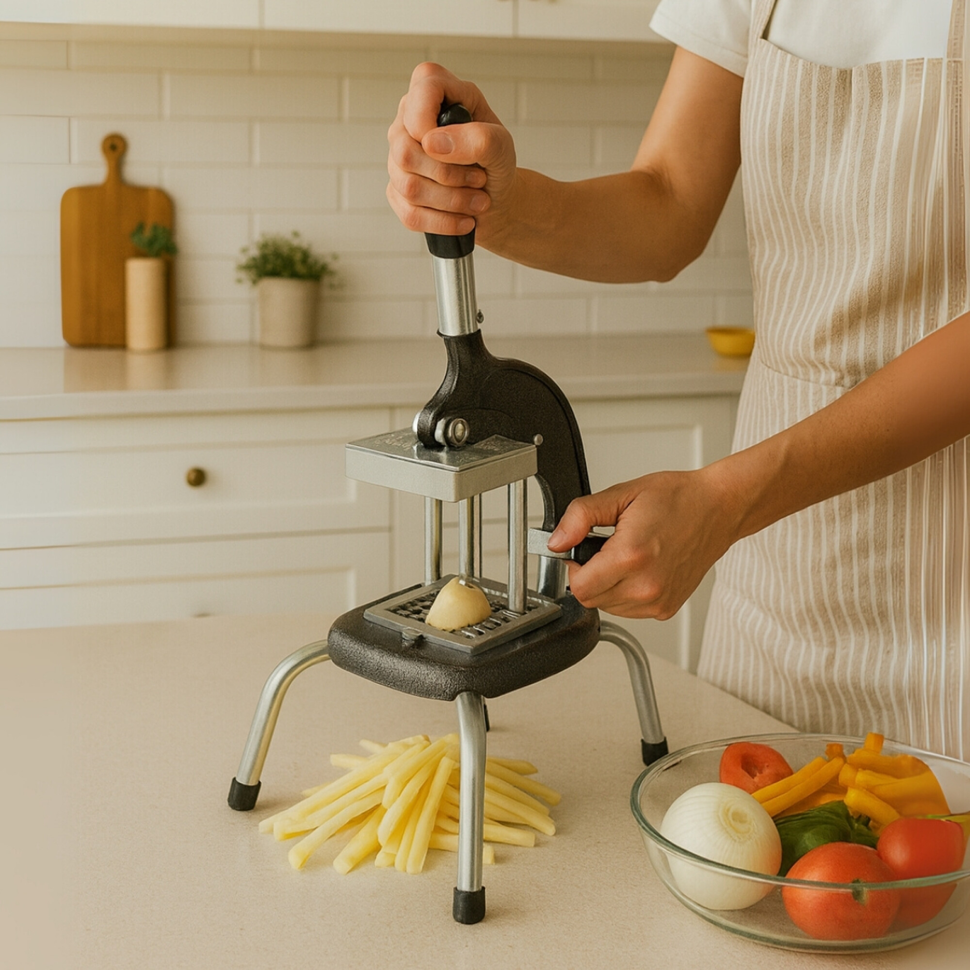 Cortador de Papas 10 mm — Santucci