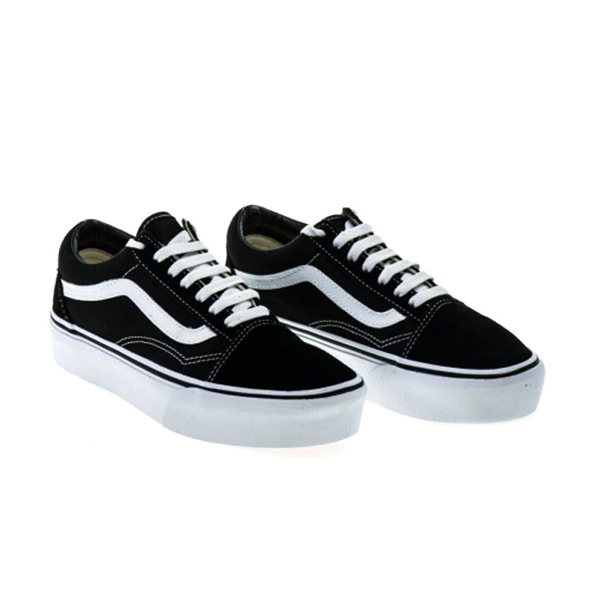 VANS UA OLD SKOOL PLATAFORM - BLACK/WHITE — Zooko