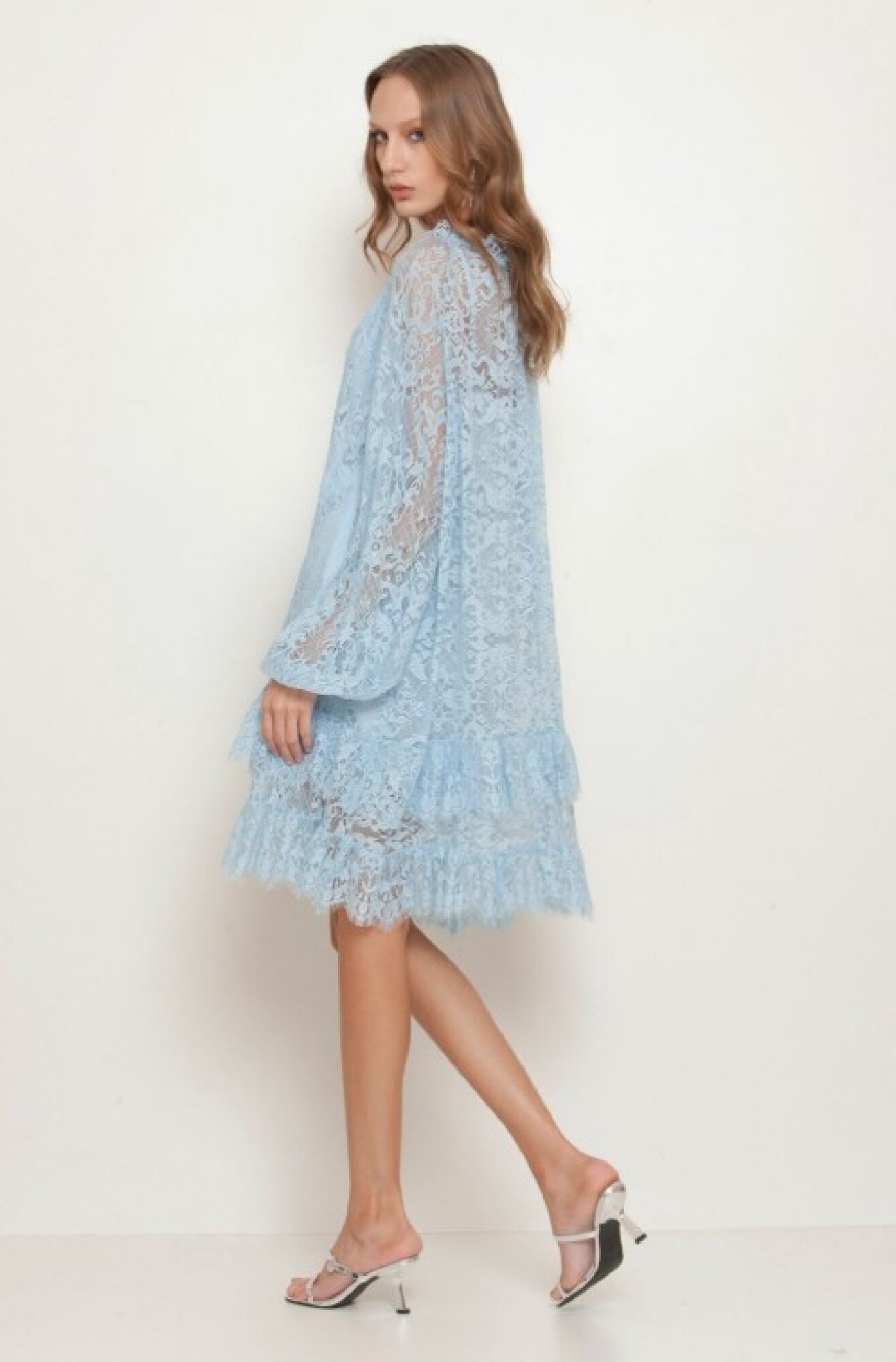 Vestido Gabina - Celeste — Paulista
