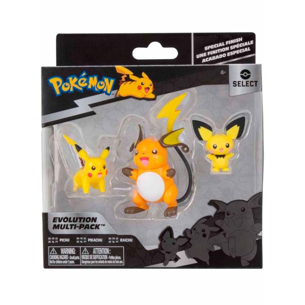 Pokemon Select Evolution Multipack Pikachu - Set de Figuras — X Uruguay
