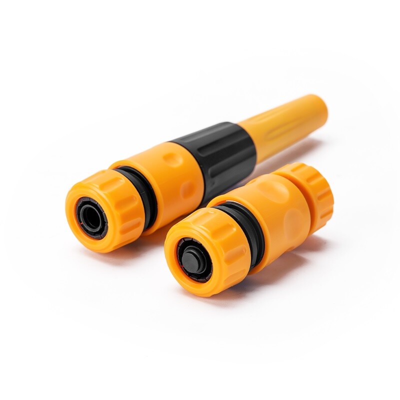 DINGQI JUEGO DE RIEGO 4 PIEZAS 3 ACOPLES + PUNTERO RECTO 1/2 PLG — CCN