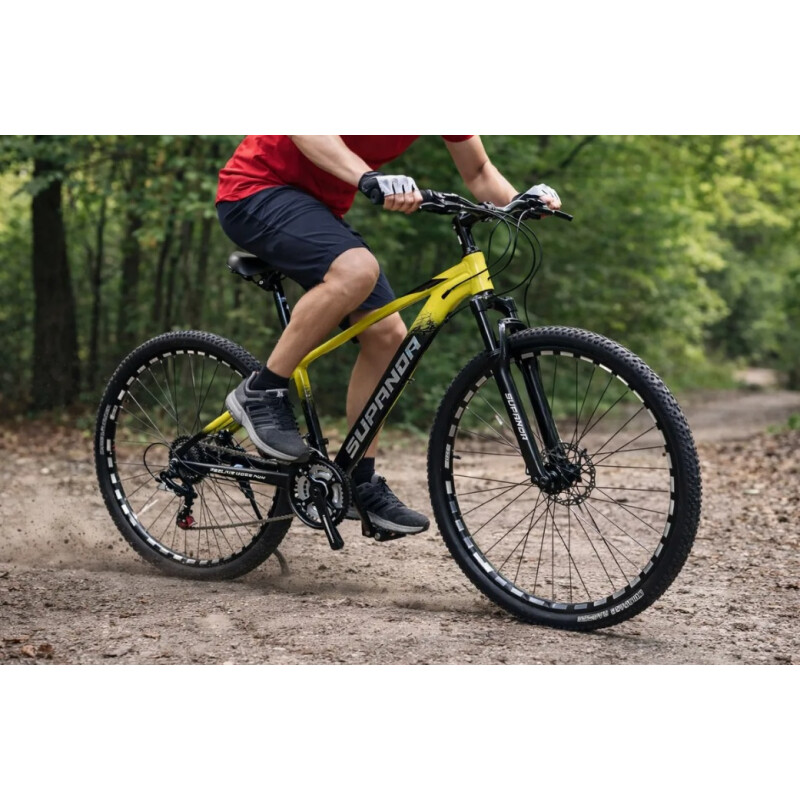 Bicicleta Montaña Aluminio 21 Vel Rodado 29 Cambio Shimano - Amarillo ...