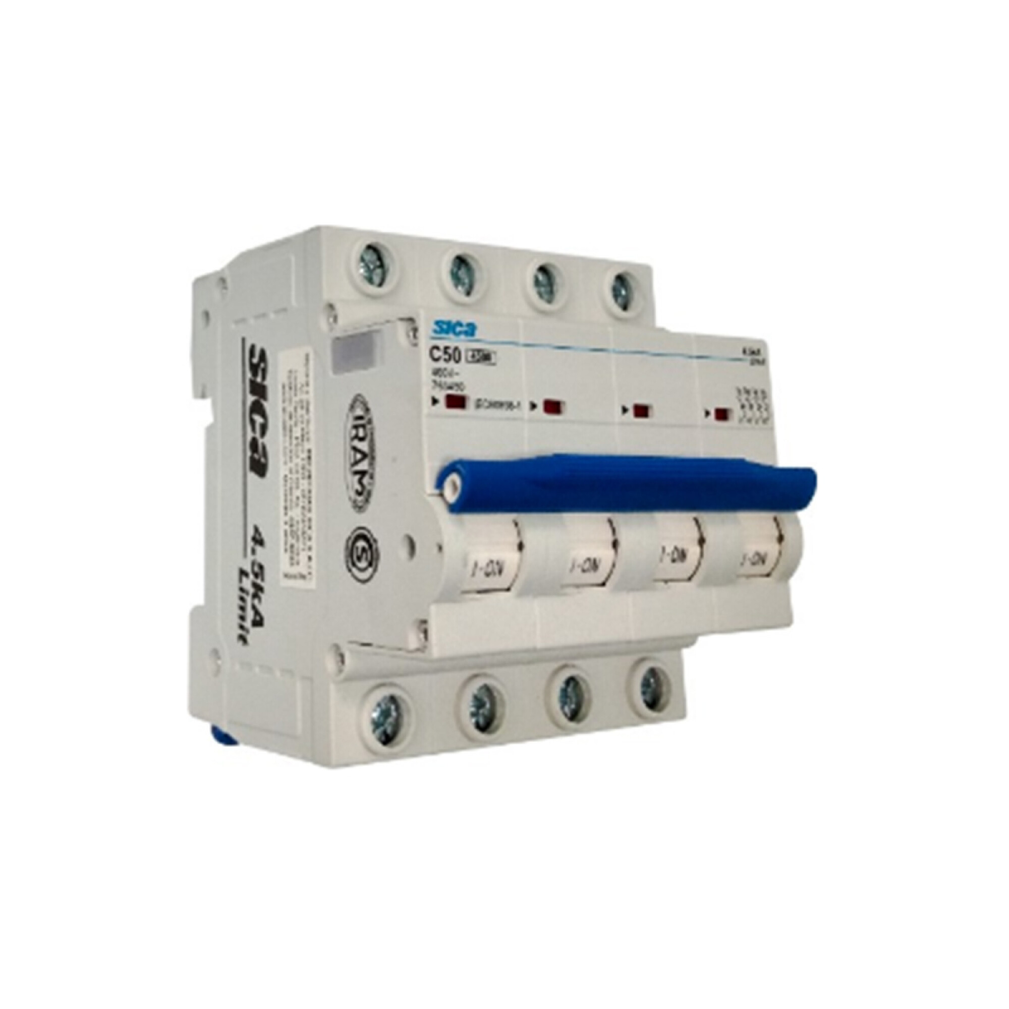 Llave térmica din Sicalimit 4P 32A 4,5kA - SK2432N — Fivisa