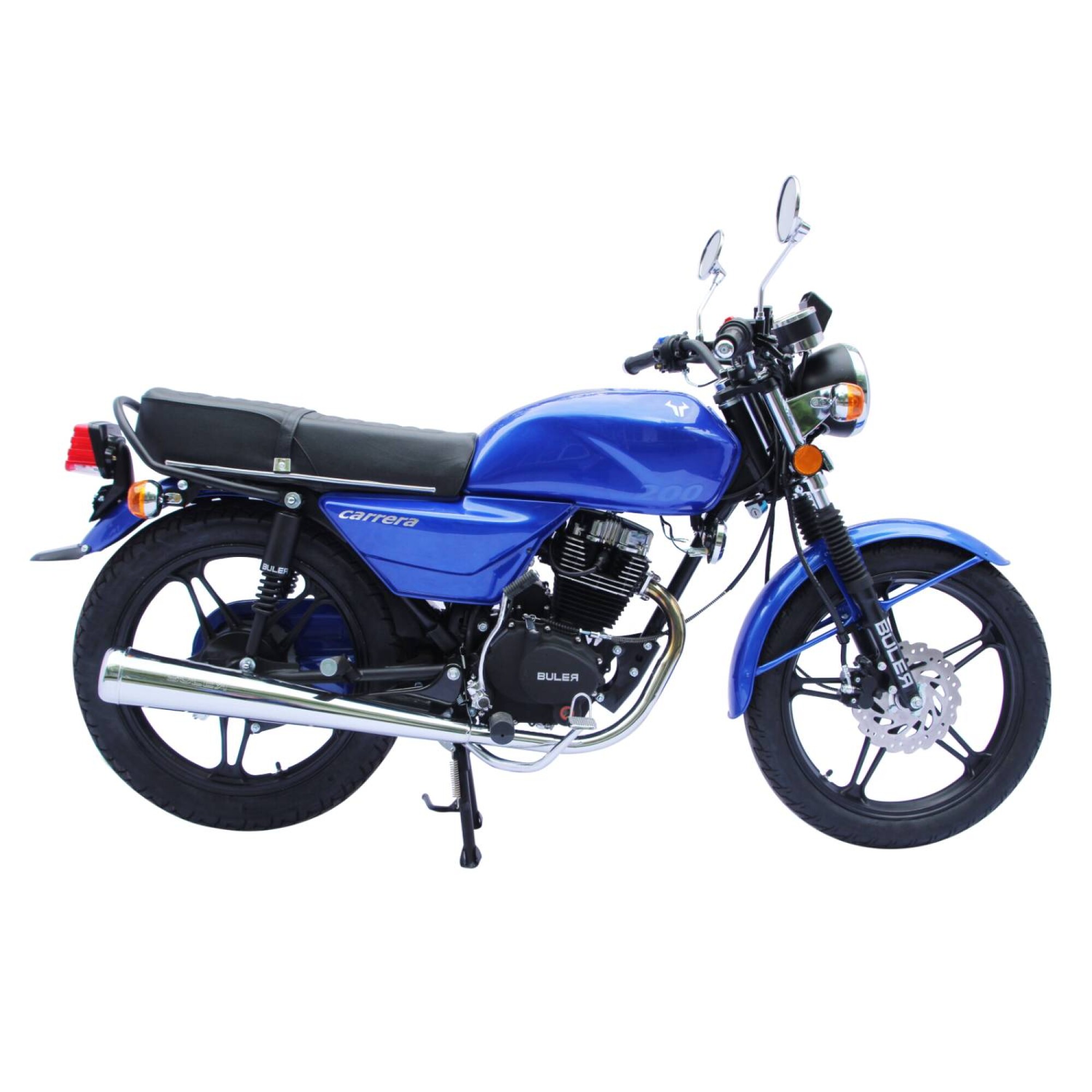 Moto Buler Carrera 200cc Aleación - Azul — Bristol