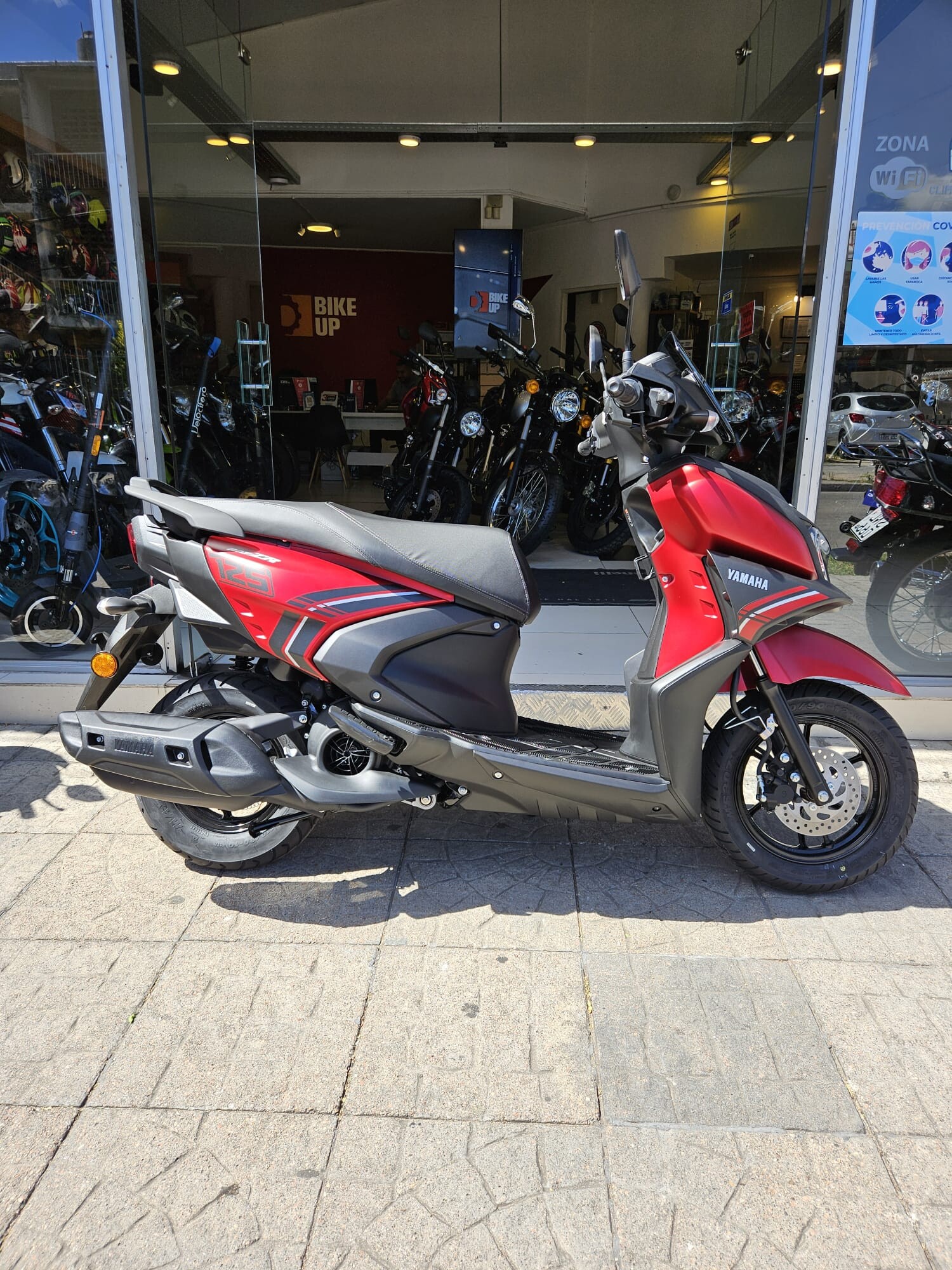 Yamaha Ray ZR 125 - Rojo - Reserva — Bike Up