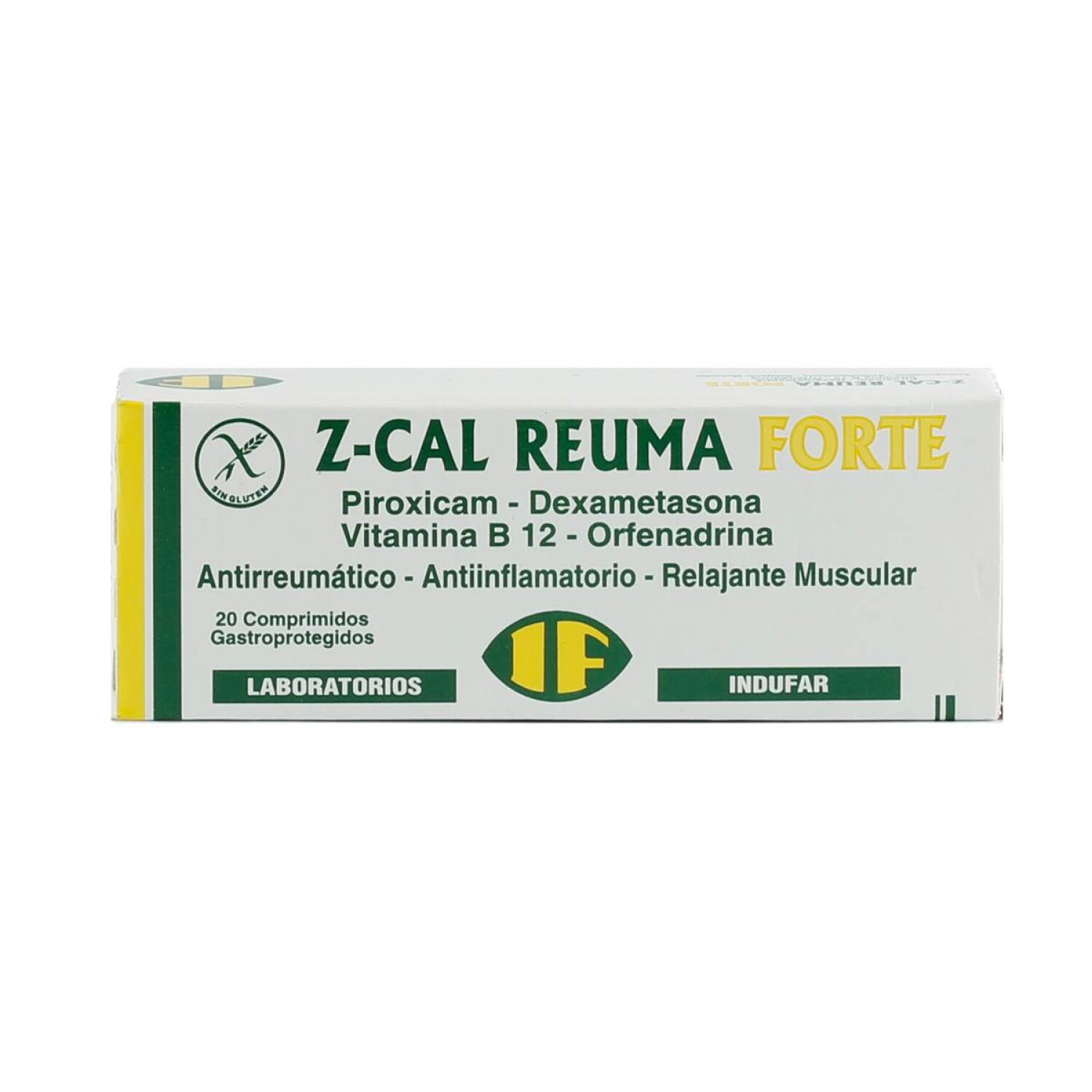 Z CAL REUMA FORTE CJ X 20 COMPRIMIDOS — Farmacenter