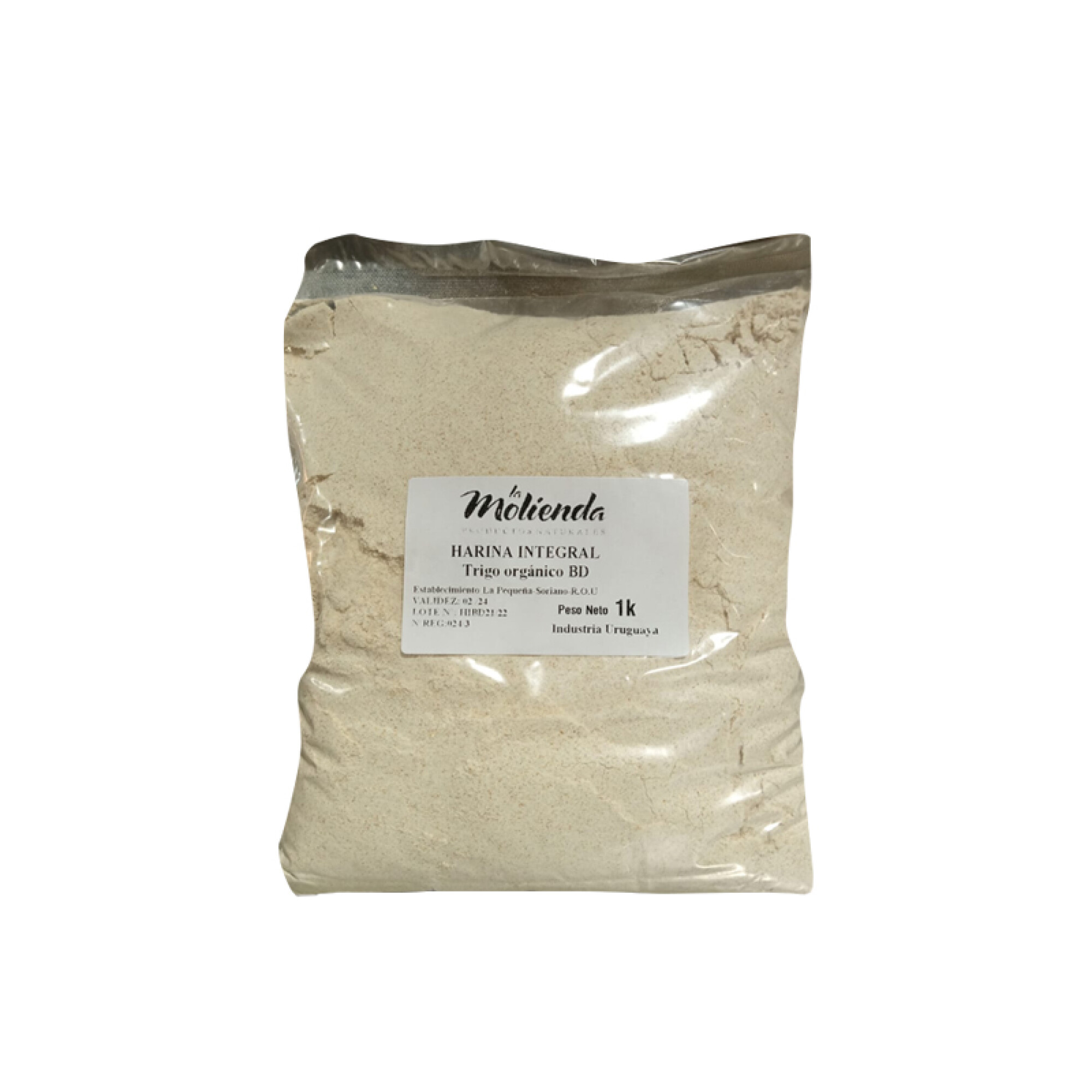 HARINA INTEGRAL DE TRIGO BIODINAMICO 1KG — La Molienda