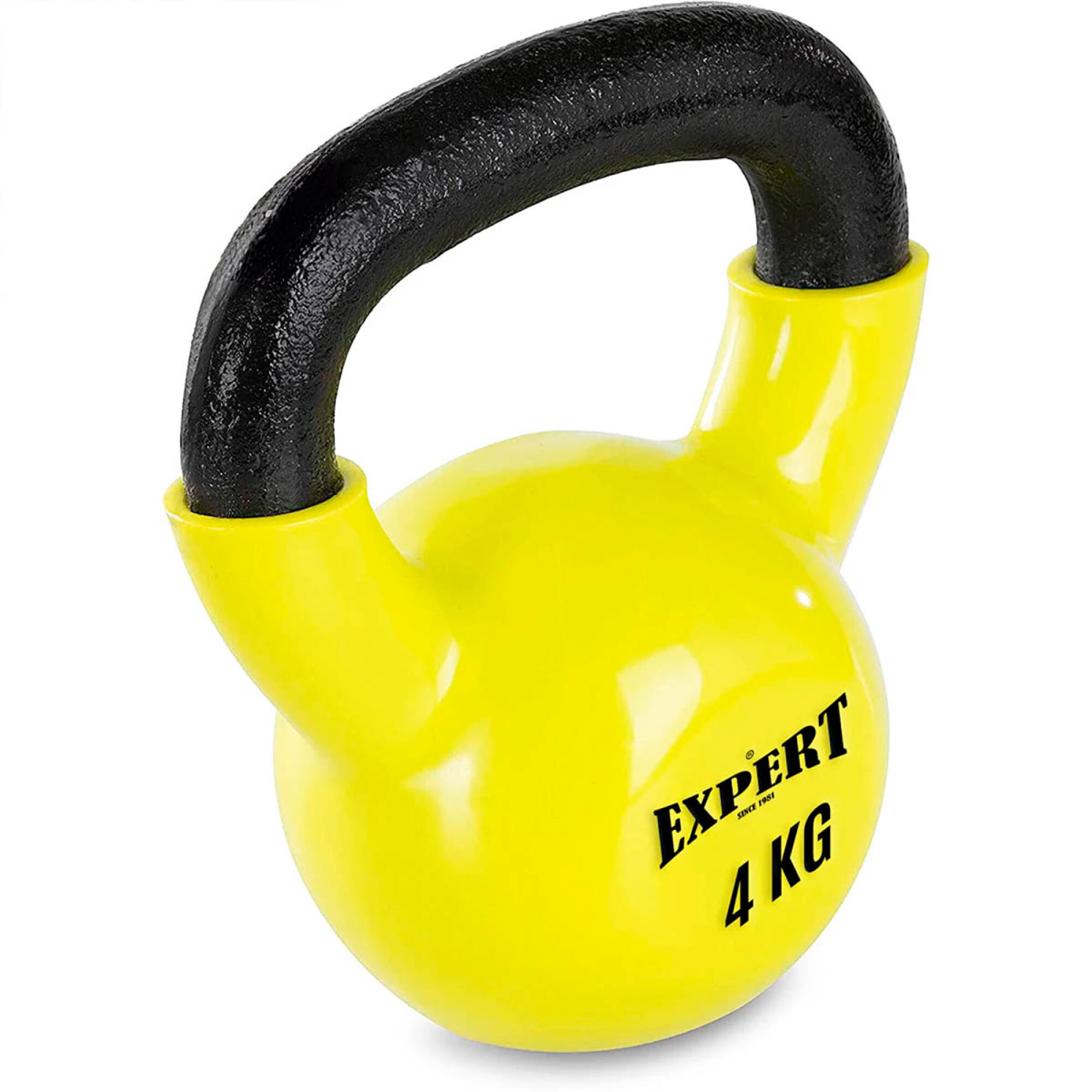 Pesa Rusa 4Kg Expert Hierro Macizo Kettlebell Mancuerna Recubierta — El ...