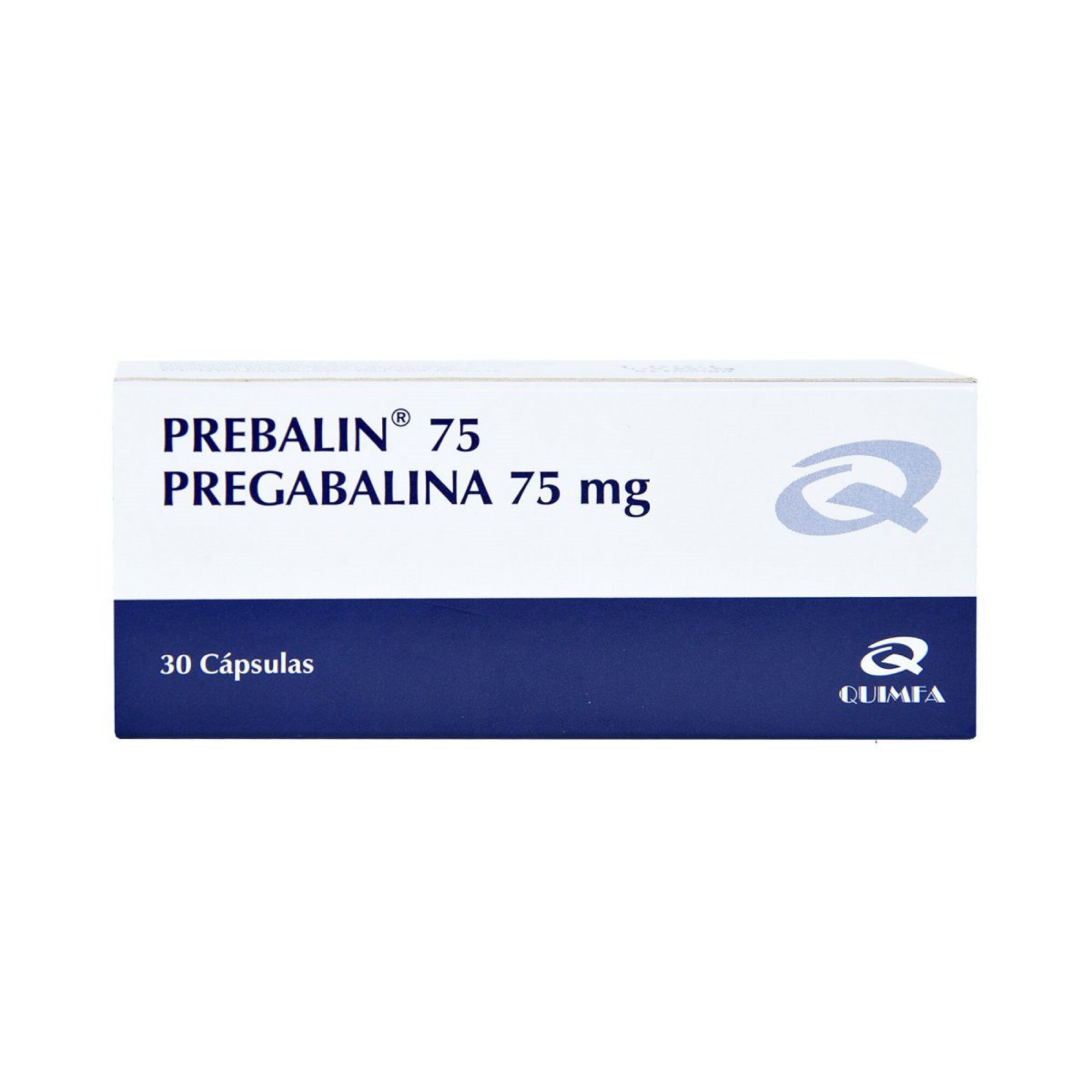PREBALIN 75 MG. CJ X 30 CÁPS. — Farmacenter