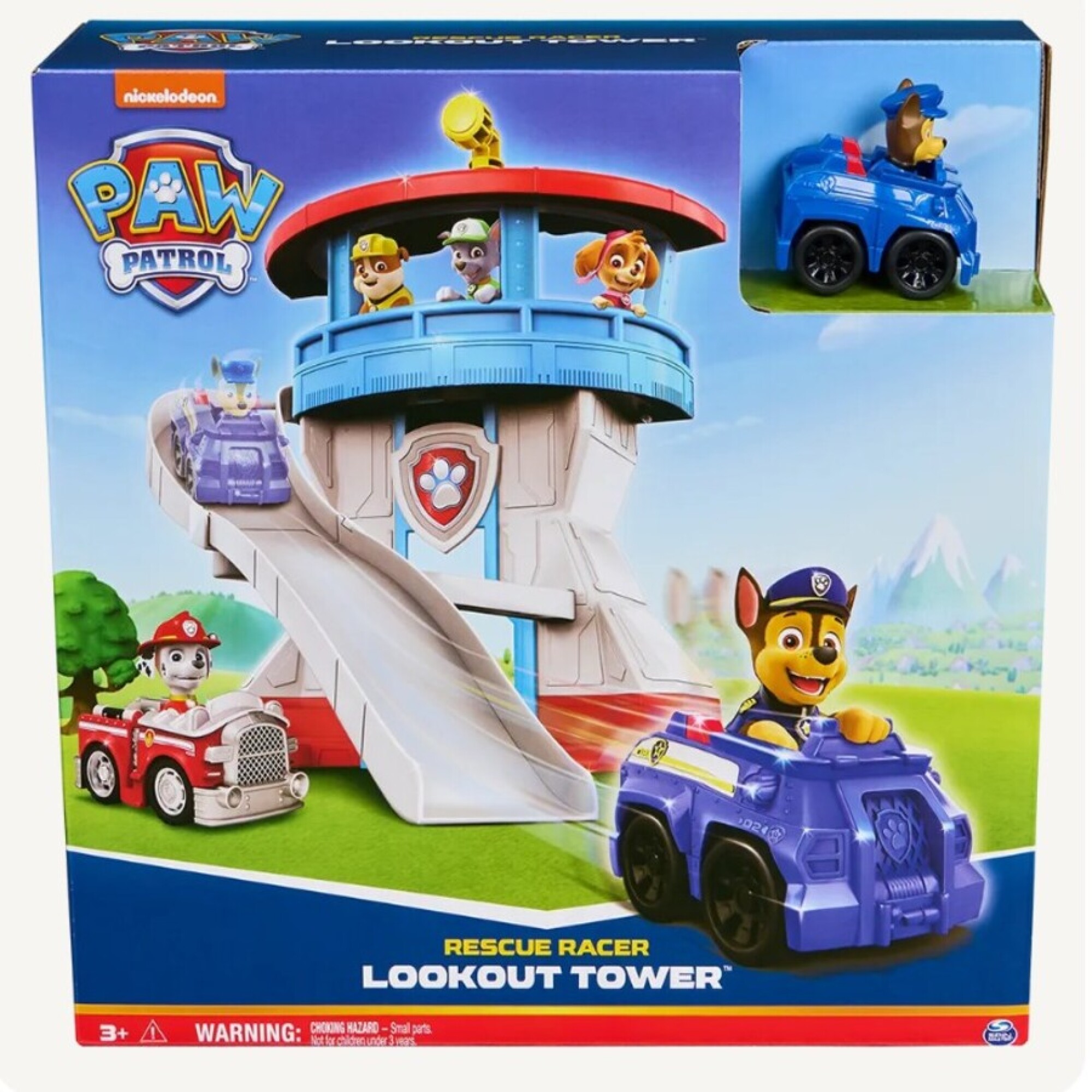 Playset Paw Patrol Rescue Torre Con Accesorios Ub — Universo Binario