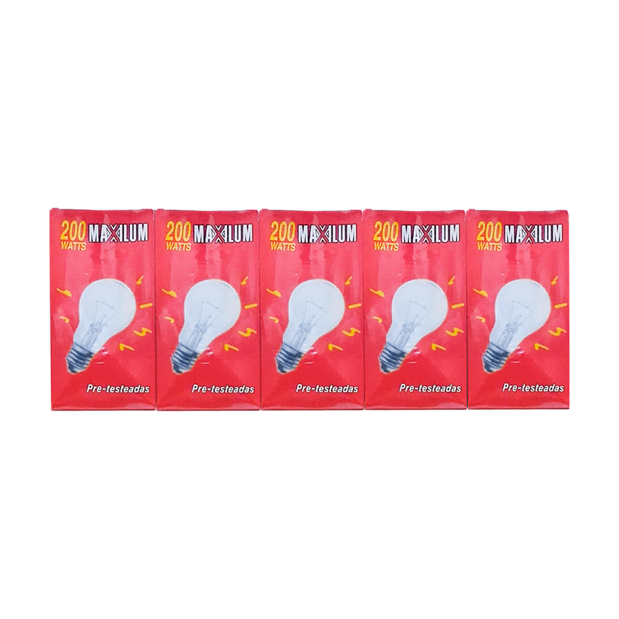 BOMBITA MAXILUM GRANDE x5 Unidades - 200W — Suchina