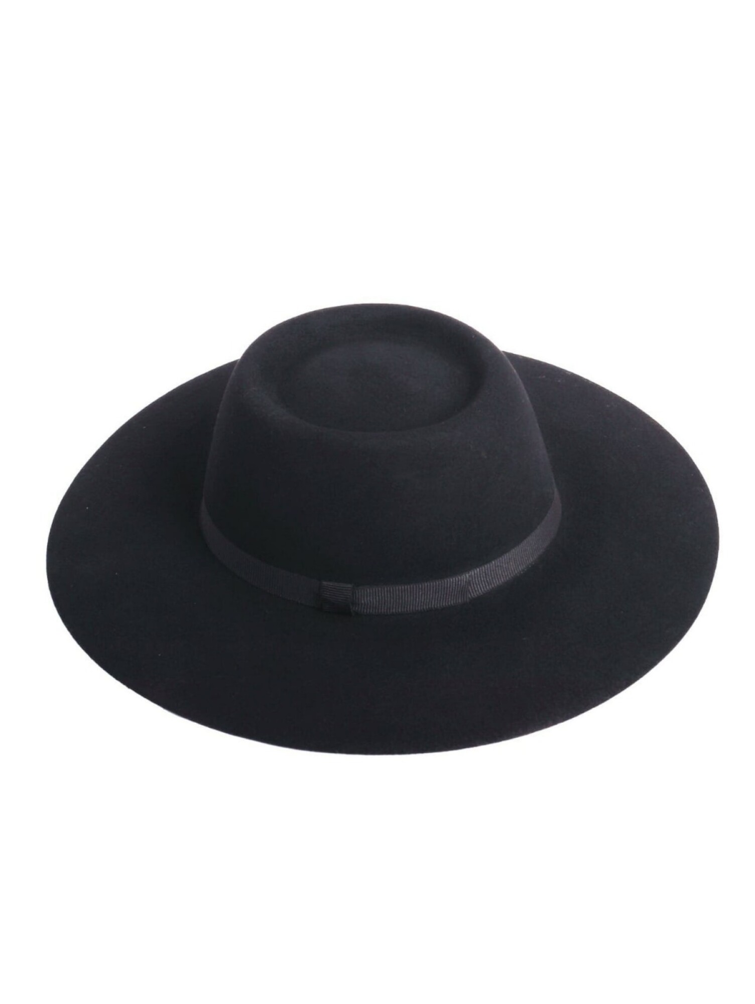 Sombrero Nutria Campero Copa Alta - Negro — Bagual