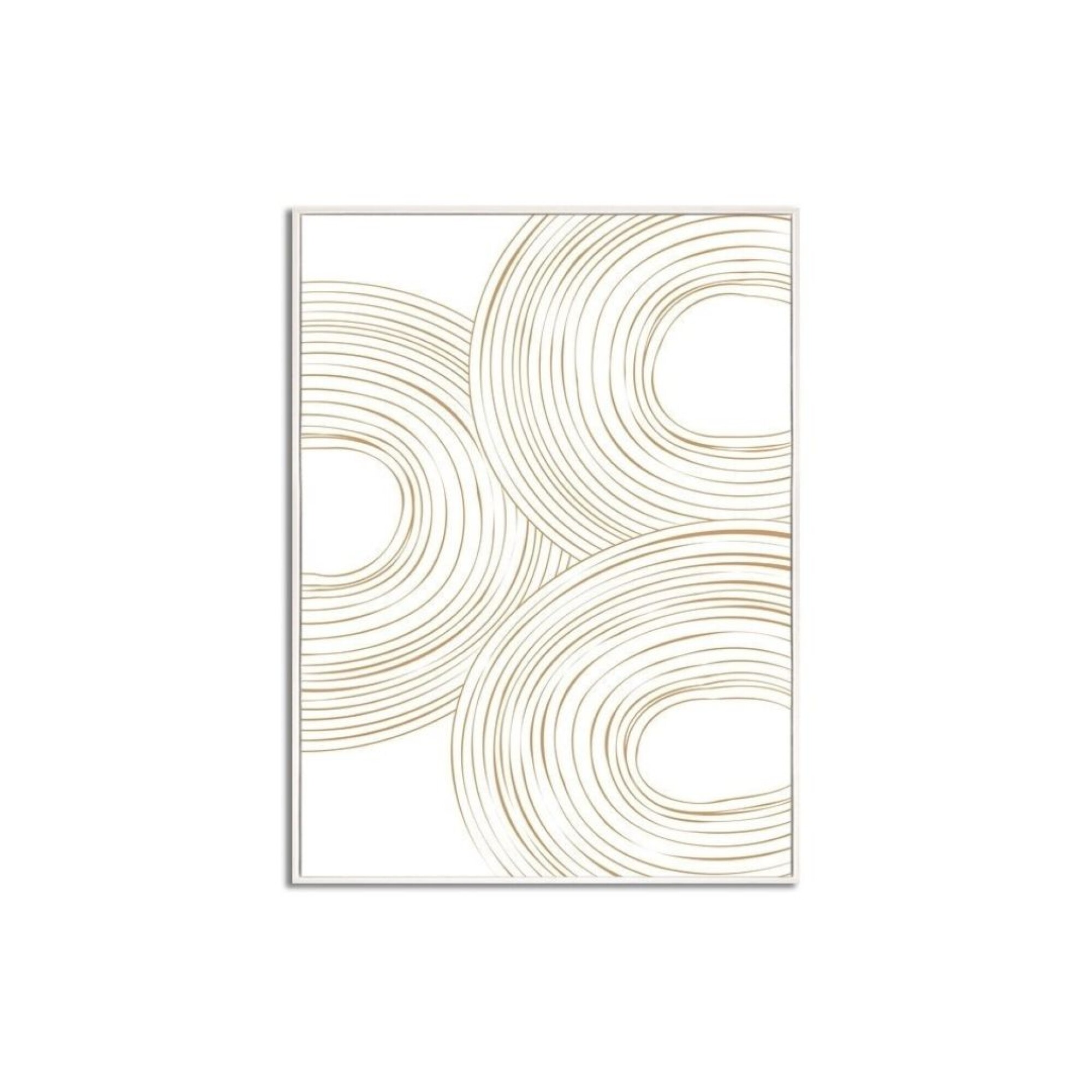 Cuadro Canvas 30x40cm - Figuras - Point Beige — Rustico Hogar